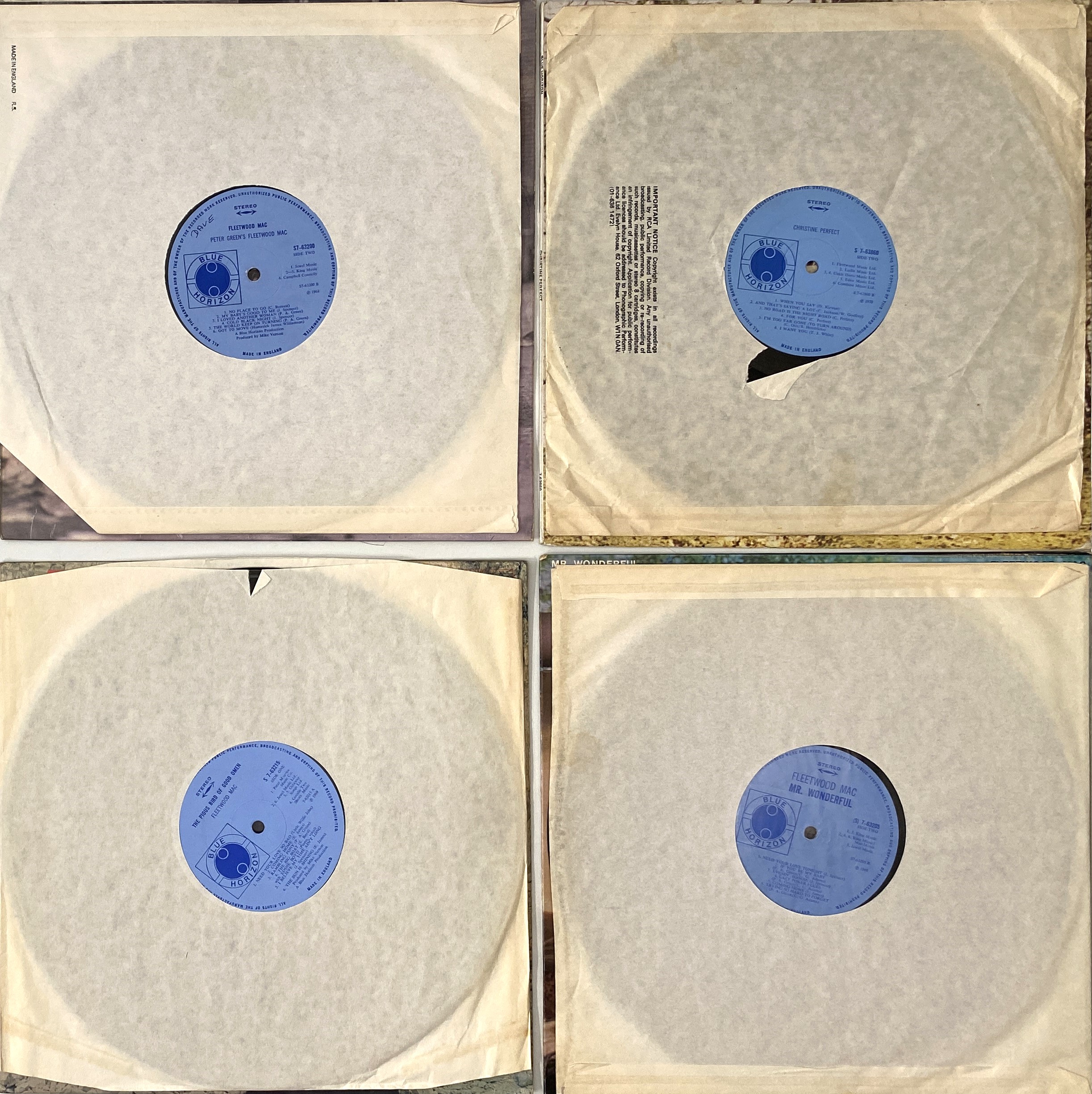 Lot 923 - FLEETWOOD MAC AND RELATED LP COLLECTION (INC.