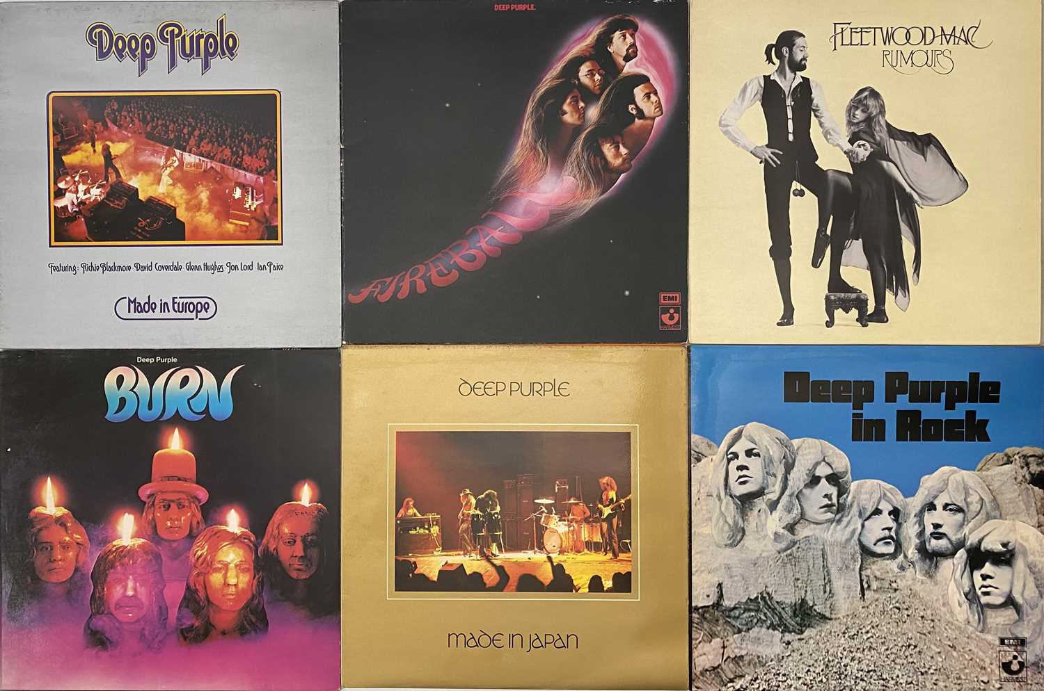 Lot 1122 - CLASSIC ROCK, HEAVY ROCK AND PROG ROCK LP