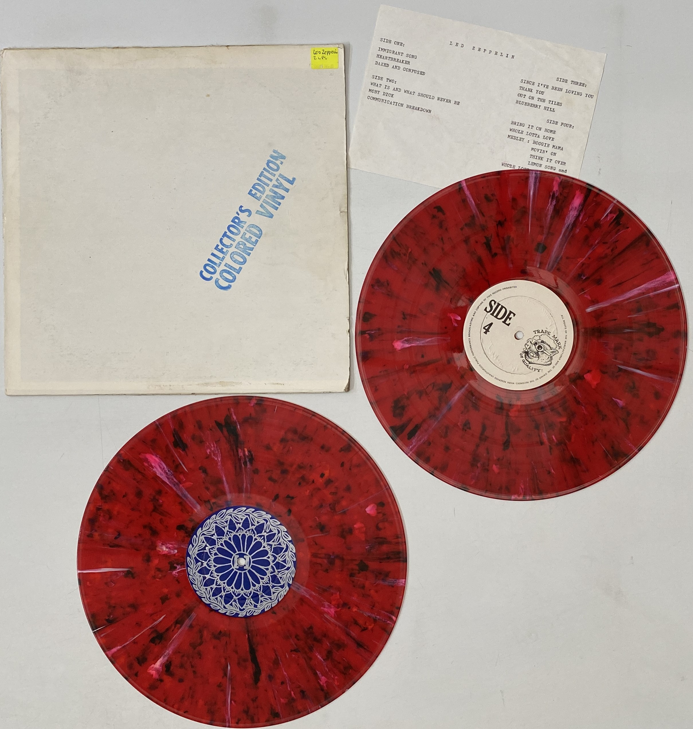 Lot 1082 - LED ZEPPELIN - LP / 7" COLLECTION