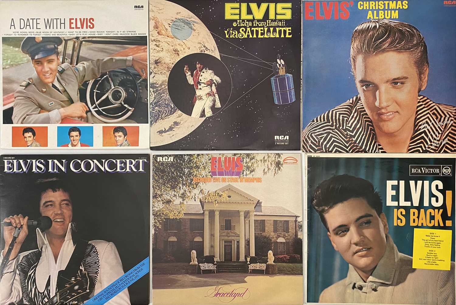 Lot 1088 - ELVIS PRESLEY 70S AND 80S LP REPRESS
