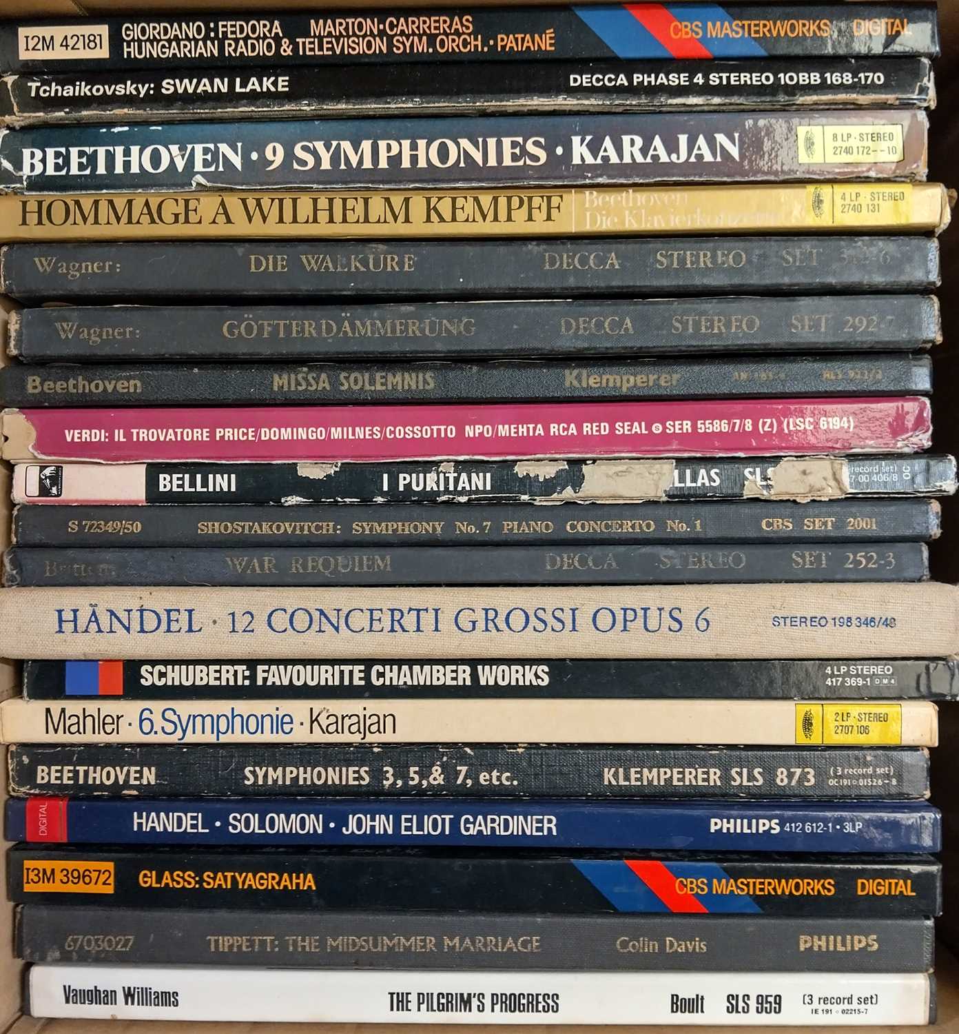 Lot 1110 - CLASSICAL LP BOX SET COLLECTION