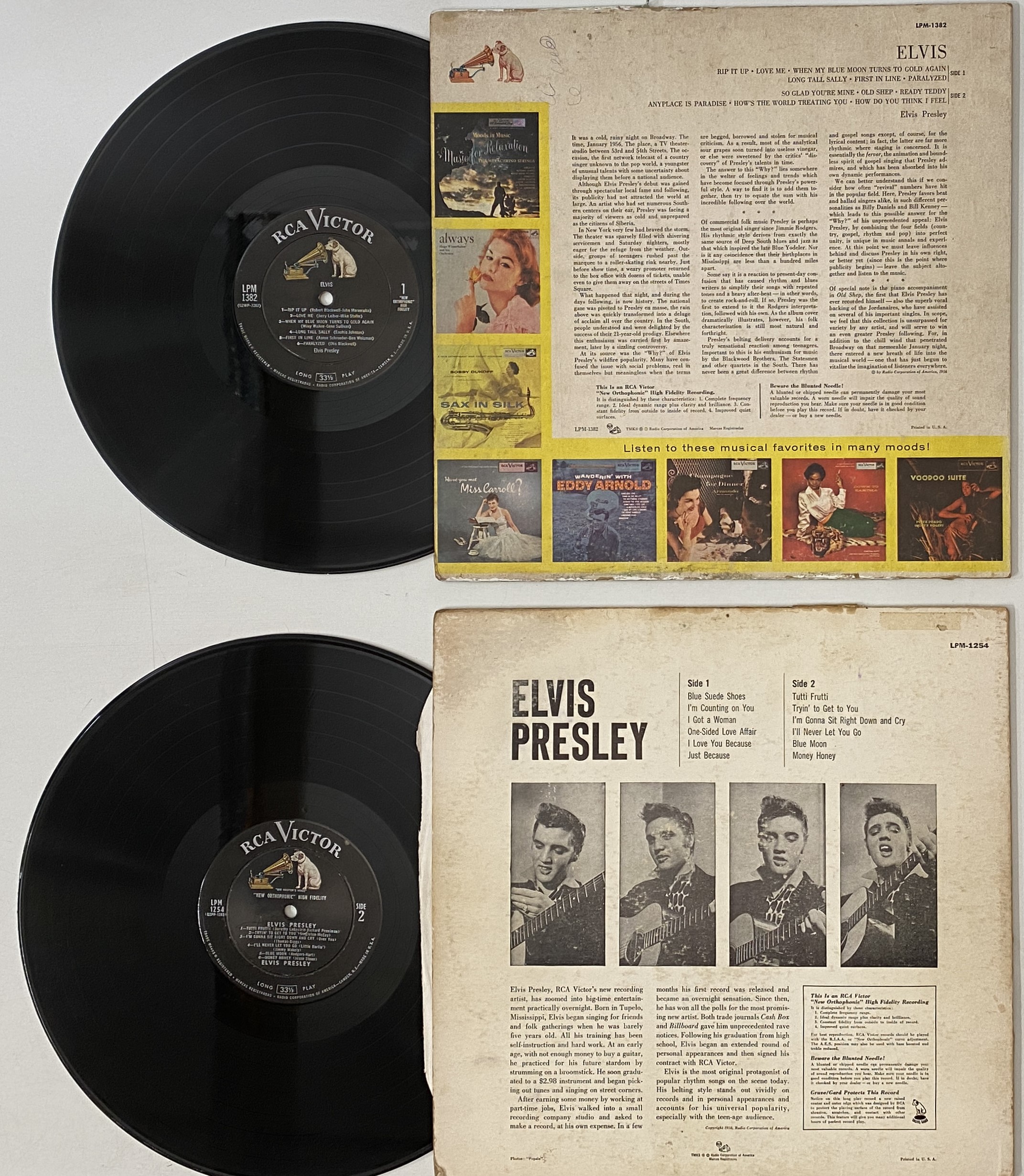 Lot 1188 - ELVIS PRESLEY LP COLLECTION