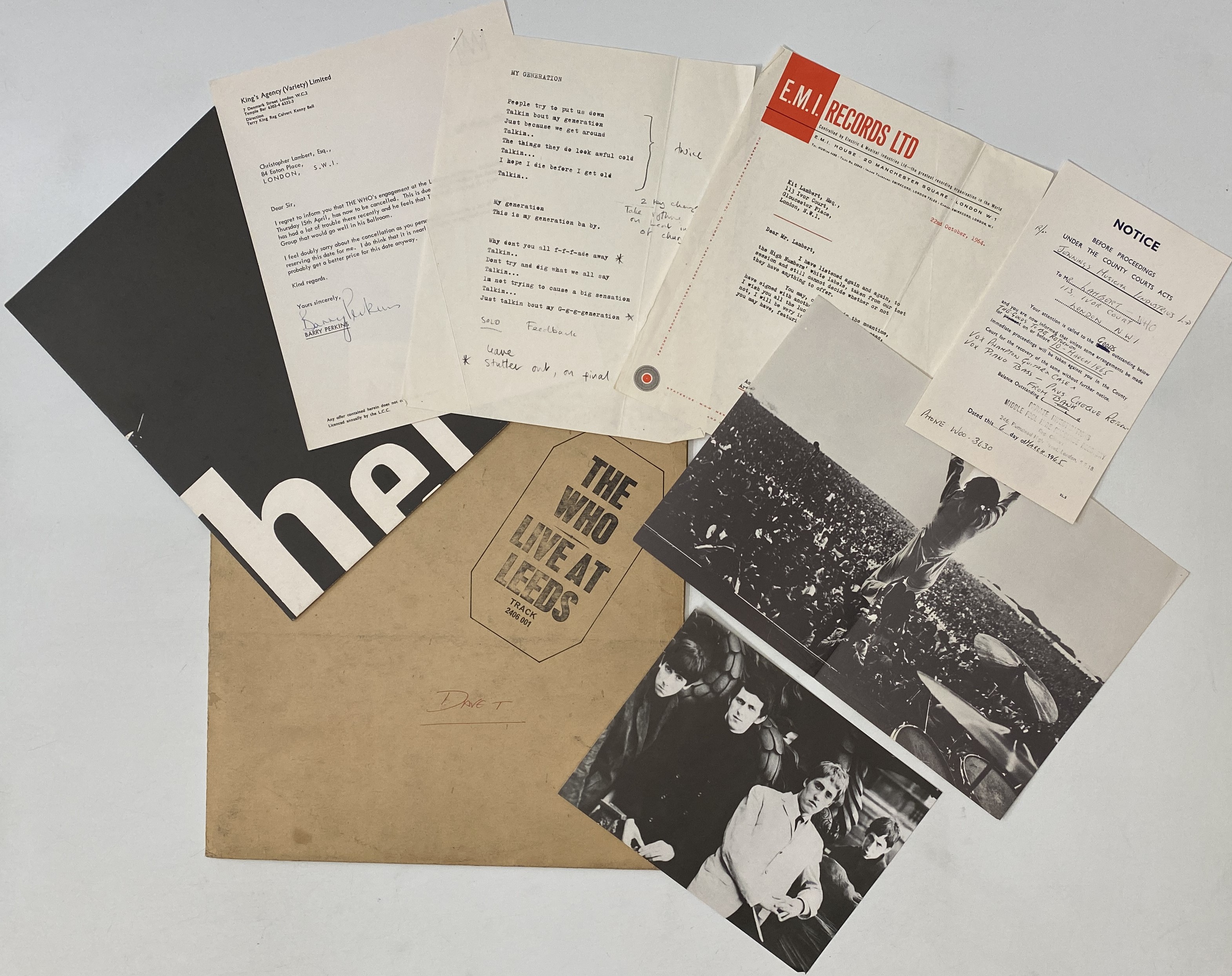 Lot 1212 - THE WHO - LP COLLECTION