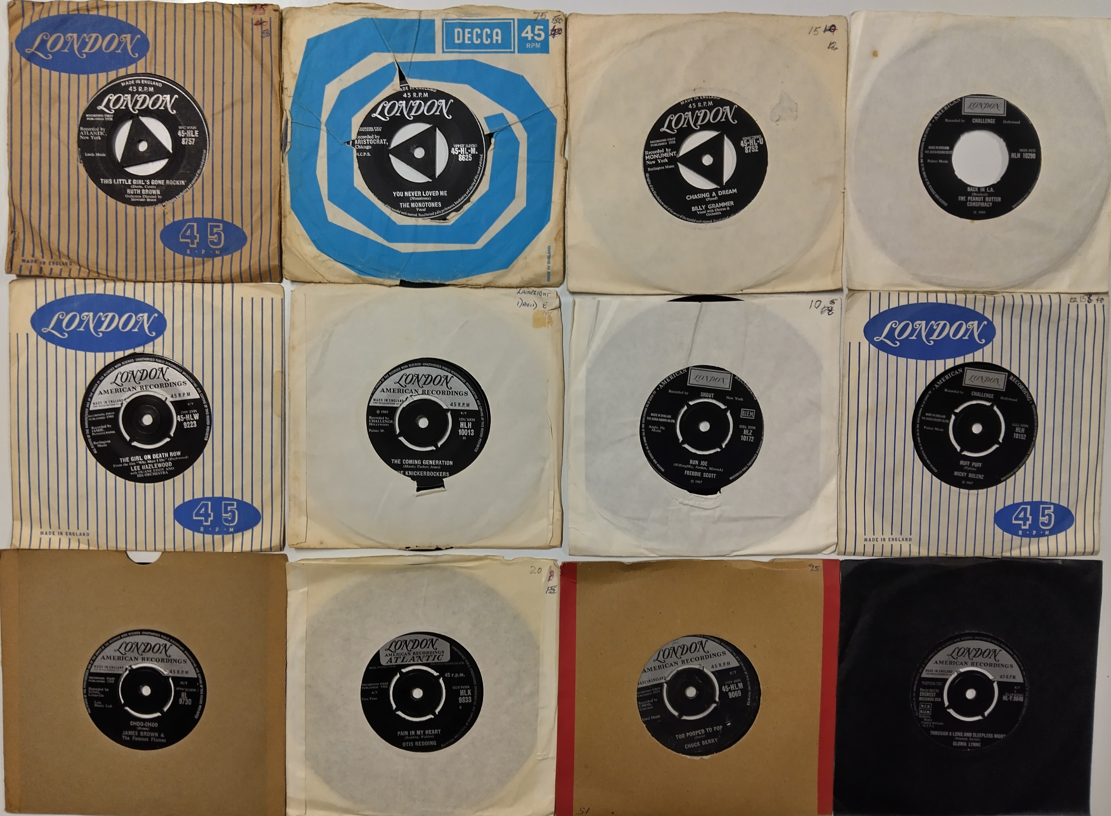 Lot 1223 - LONDON RECORDS UK RELEASE 7" COLLECTION