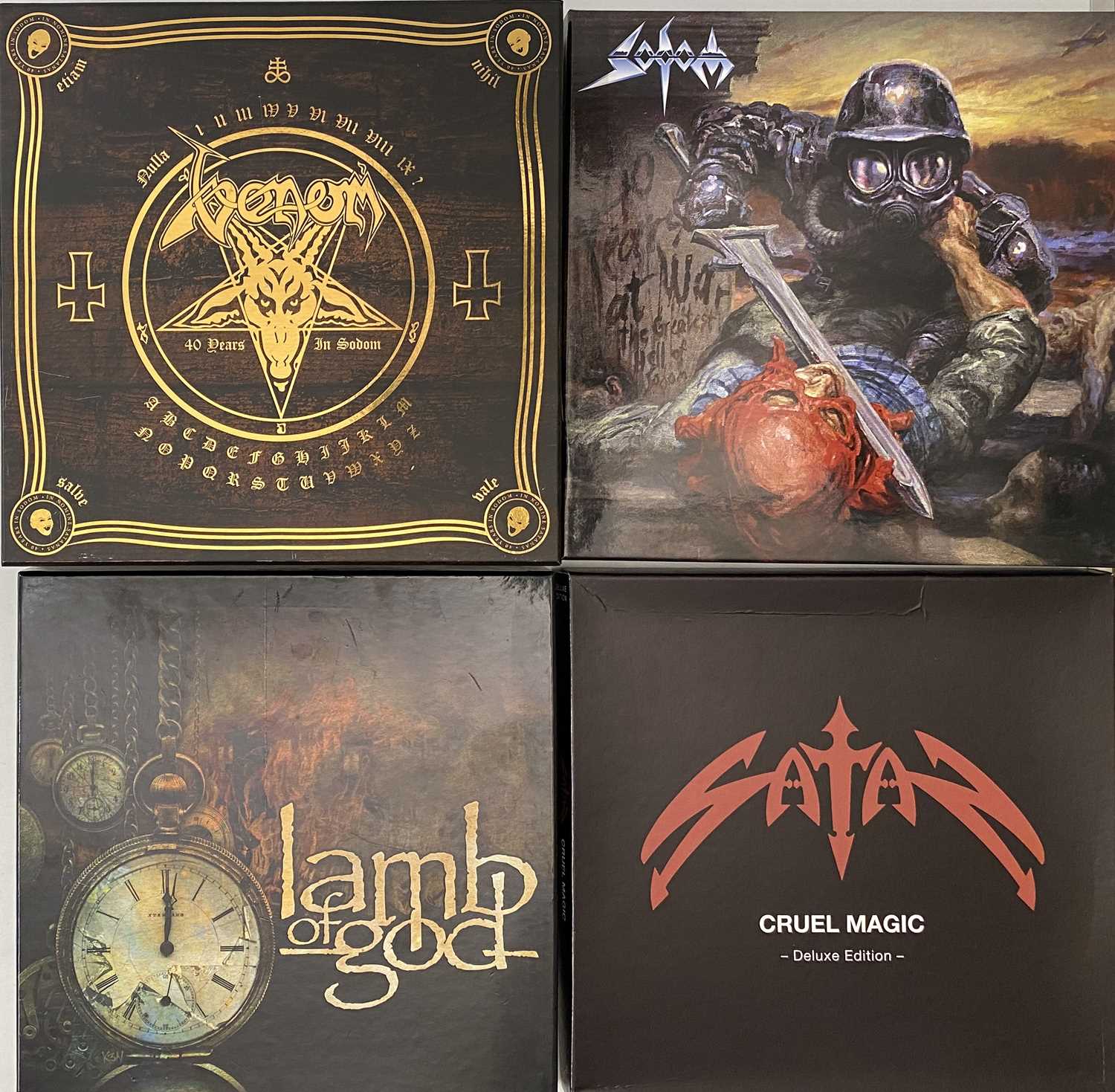 Lot 70 - CLASSIC EARLY THRASH, BLACK AND HEAVY METAL