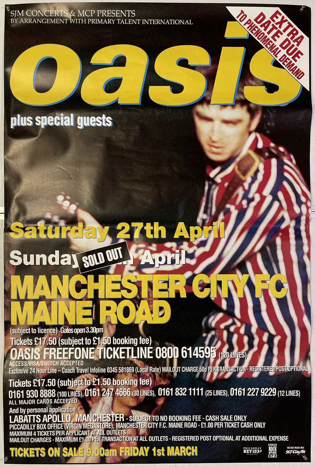 Lot 540 - OASIS - ORIGINAL MAINE RD 'SOLD OUT'