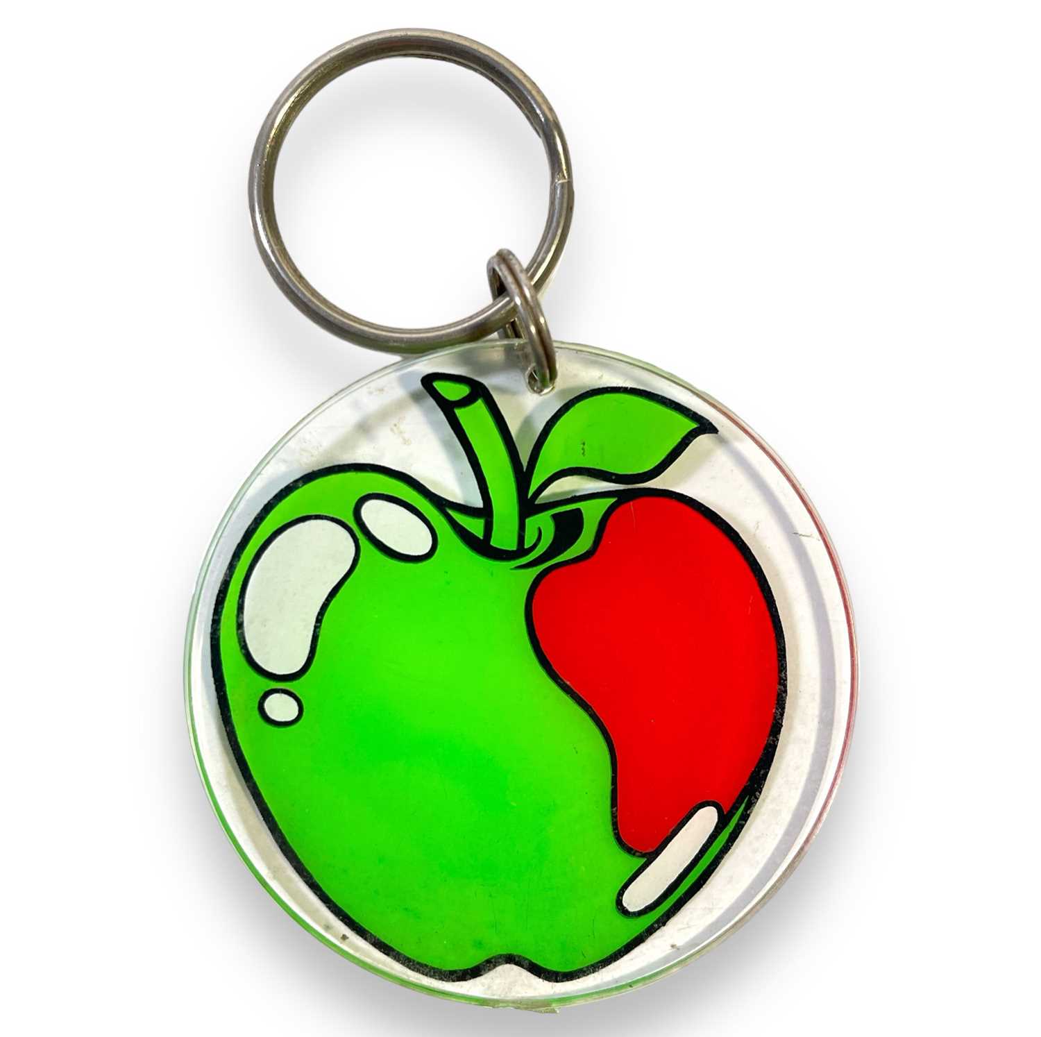 Lot 171 - THE BEATLES - A RARE APPLE KEY RING.