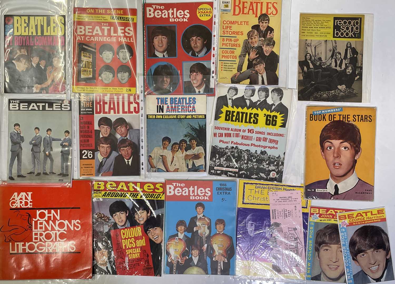 Lot 174 - THE BEATLES - ORIGINAL 1960S MAGAZINES