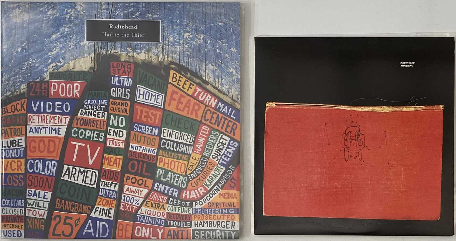 Lot 89 - RADIOHEAD - HAIL TO THE THIEF/ AMNESIAC LP/