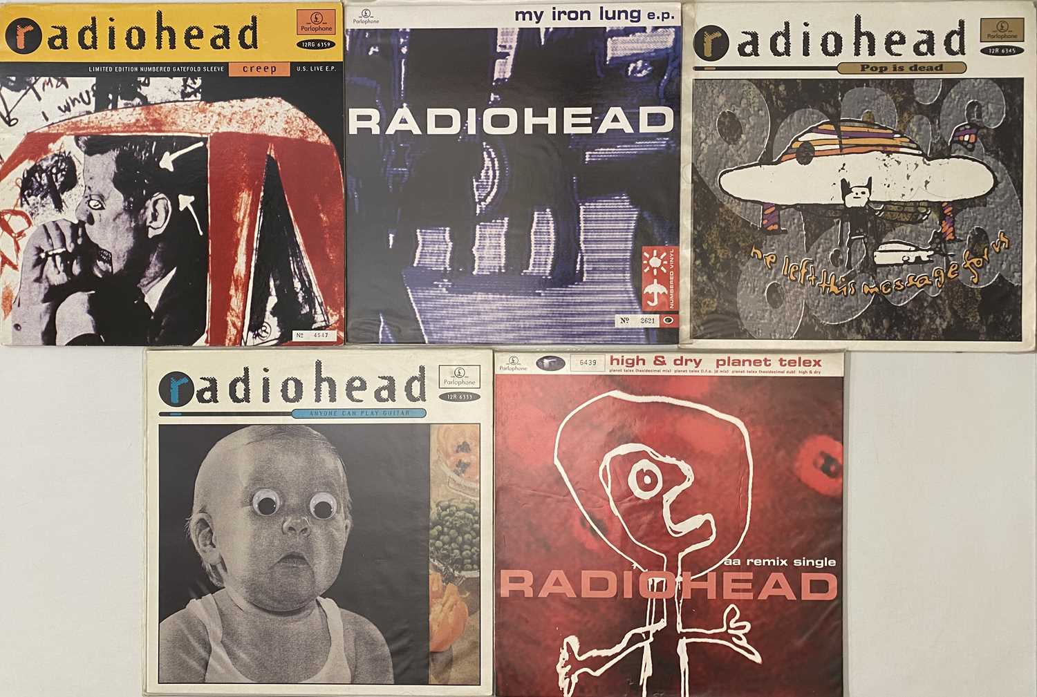 Lot 99 - RADIOHEAD - 12" RARITIES PACK (INC LIMITED