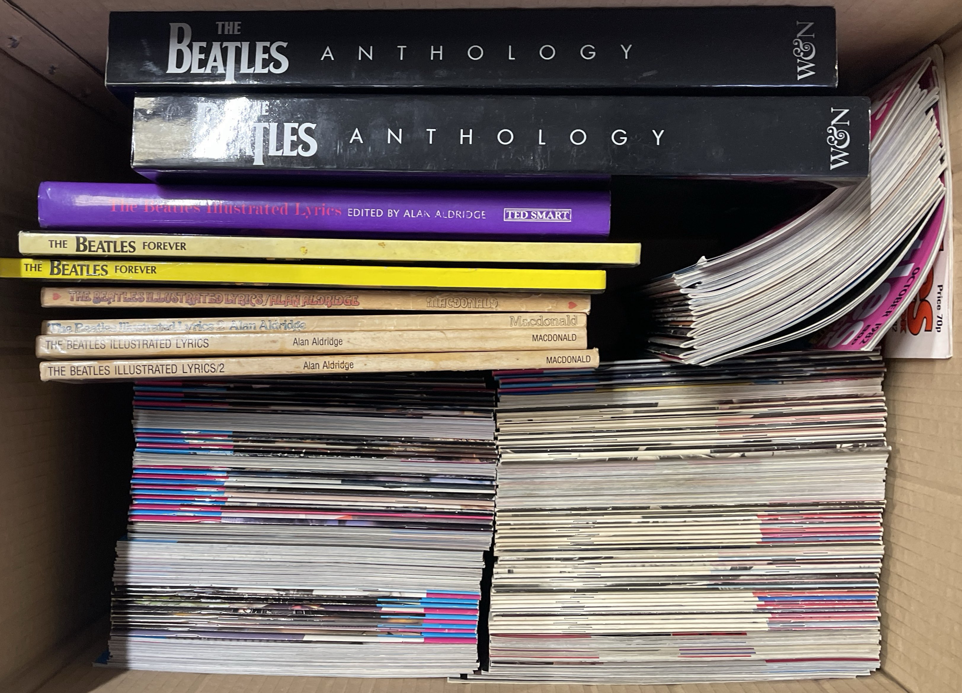 Lot 257 - THE BEATLES - LARGE COLLECTION OF BOOKS AND