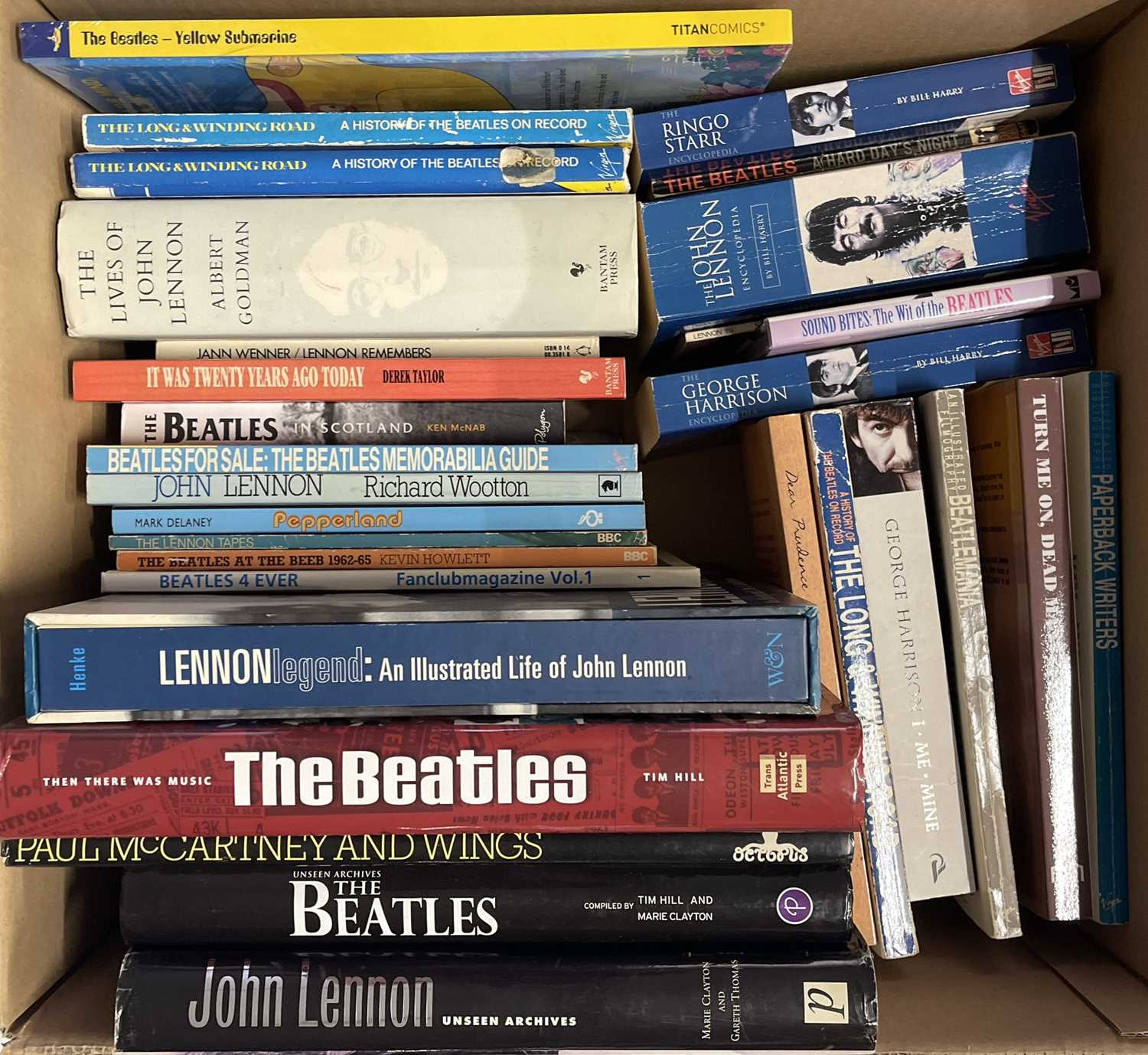 Lot 257 - THE BEATLES - LARGE COLLECTION OF BOOKS AND