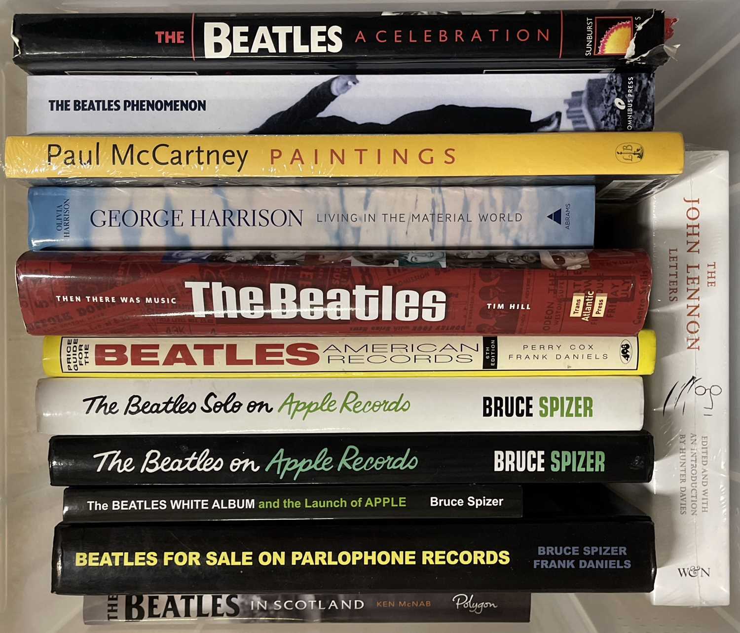 Lot 258 - THE BEATLES - COLLECTABLE BOOKS INC BY BRUCE