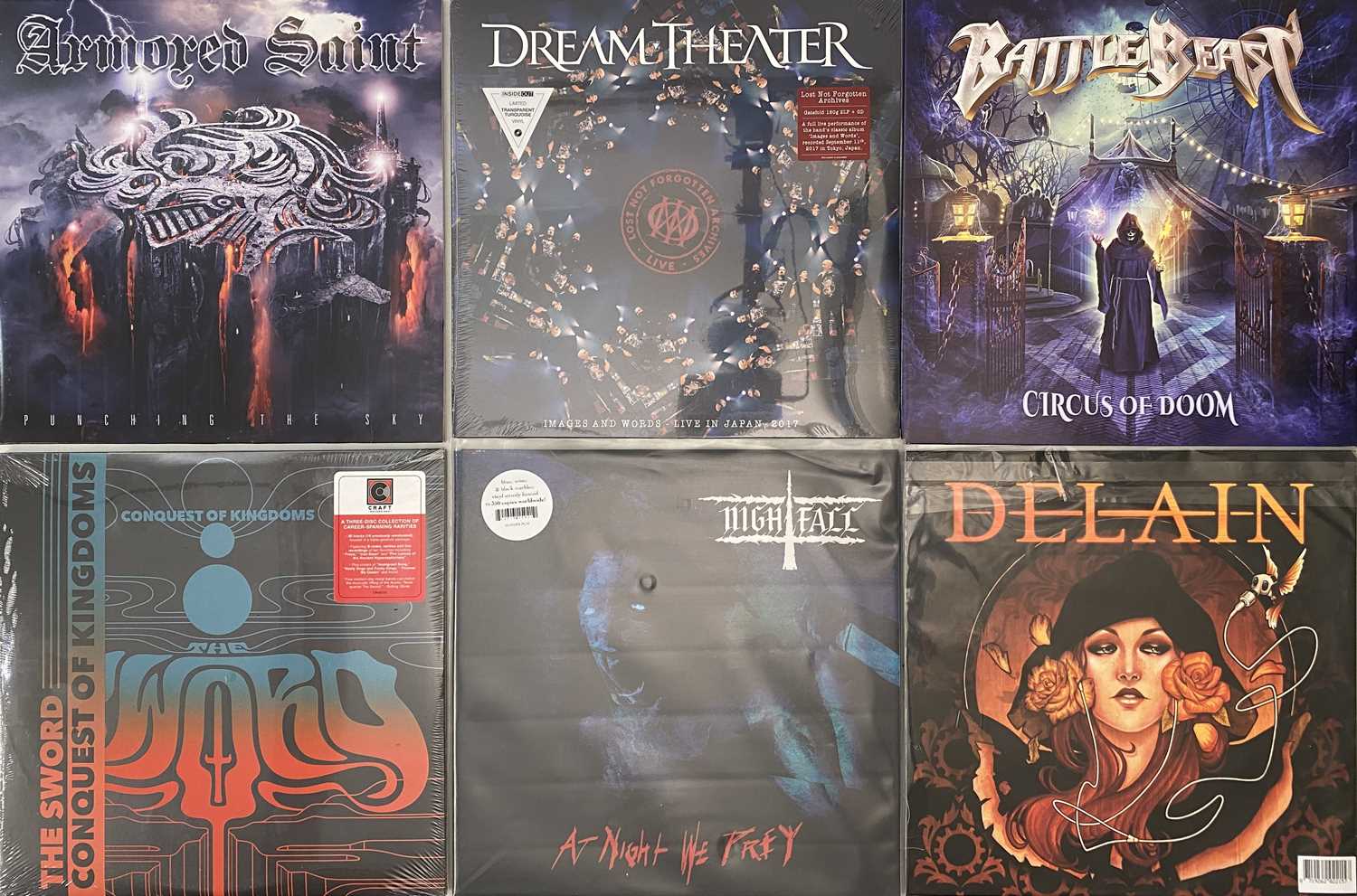 Lot 209 - POWER METAL AND RELATED LP COLLECTION