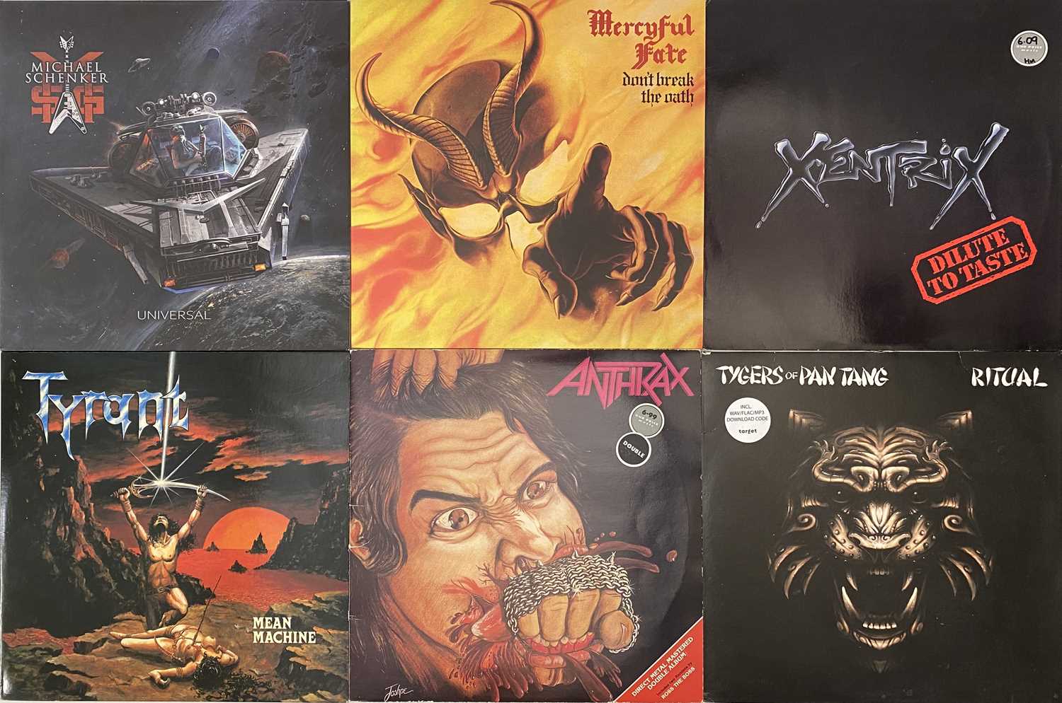 Lot 211 - CLASSIC ROCK AND METAL LP COLLECTION