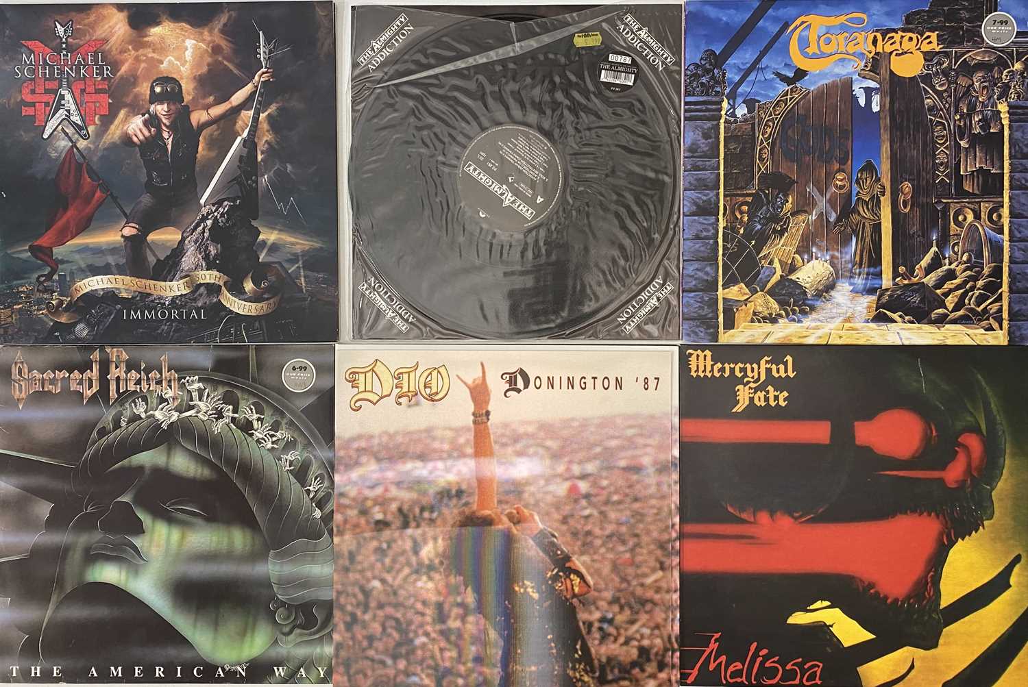 Lot 212 - CLASSIC ROCK AND METAL COLLECTION