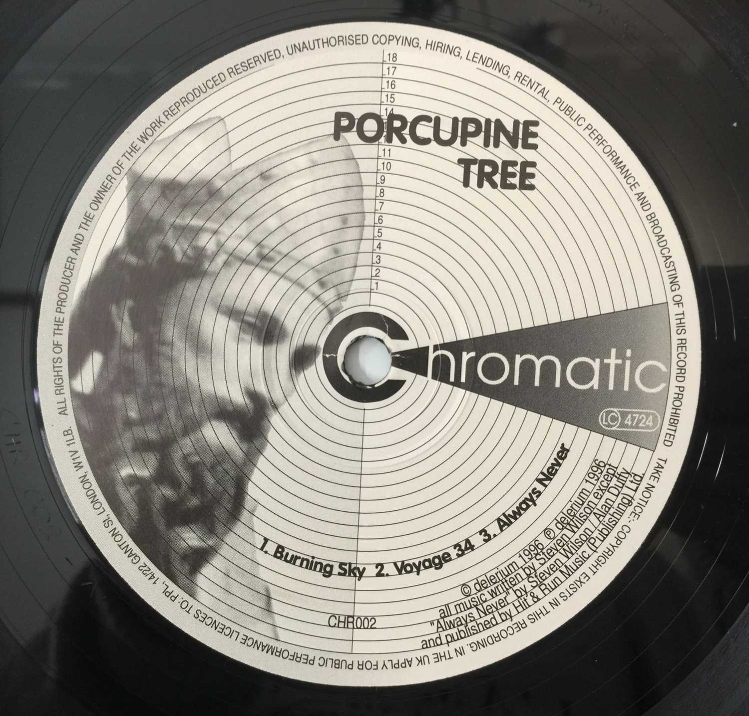 Lot 218 - PORCUPINE TREE - SPIRAL CIRCUS - CHROMATIC
