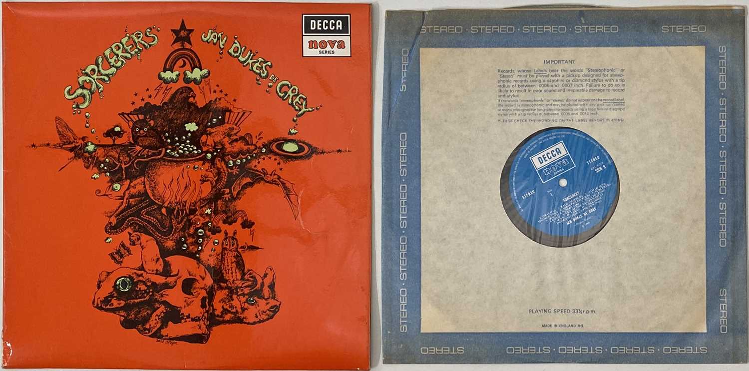 Lot 190 - JAN DUKES DE GREY - SORCERERS LP (UK STEREO