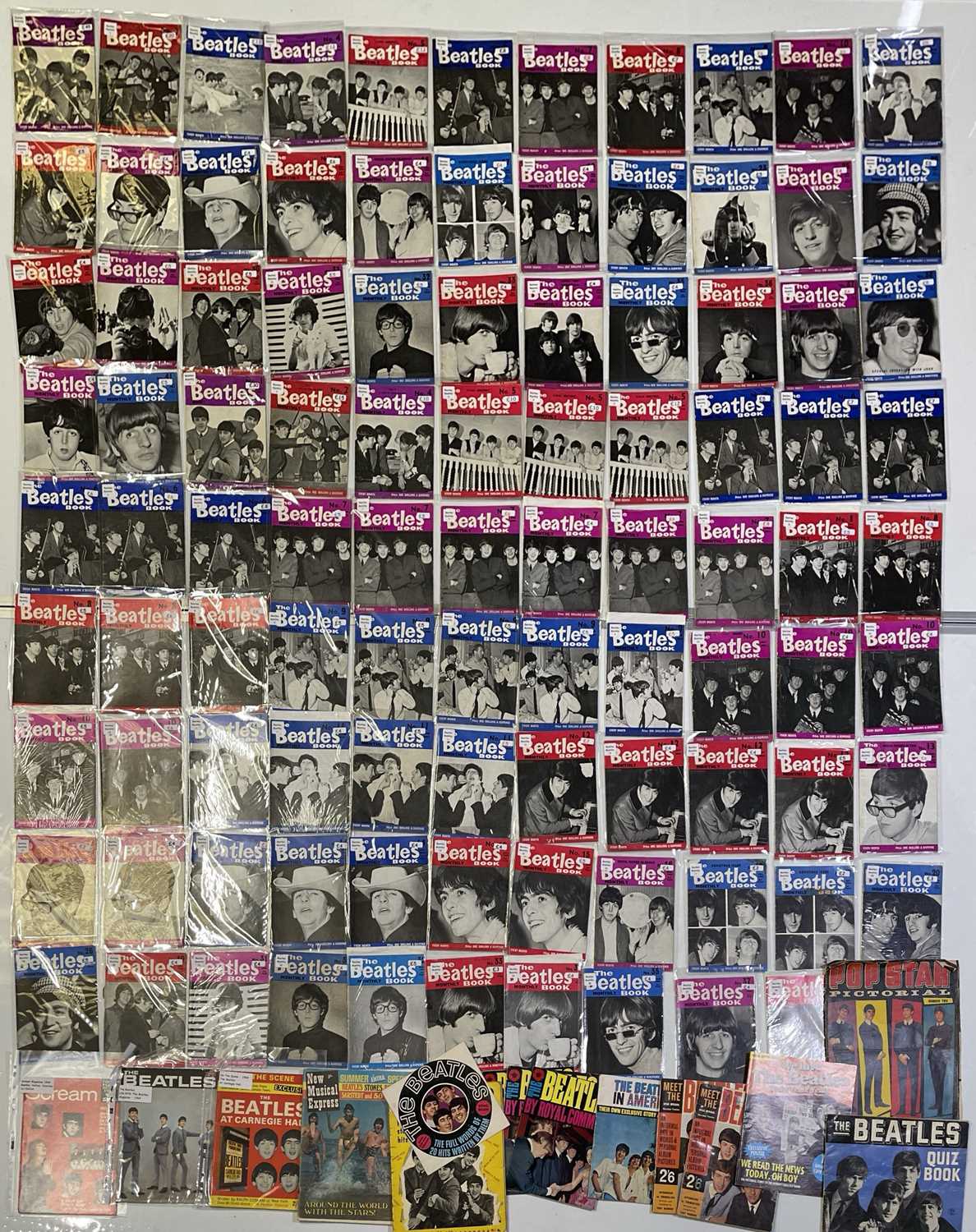 Lot 262 - THE BEATLES - COLLECTION OF ORIGINAL MONTHLY