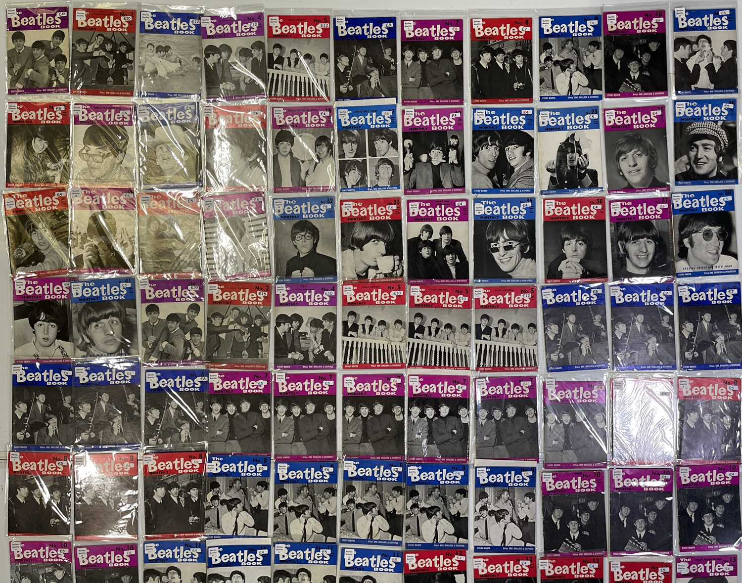Lot 262 - THE BEATLES - COLLECTION OF ORIGINAL MONTHLY
