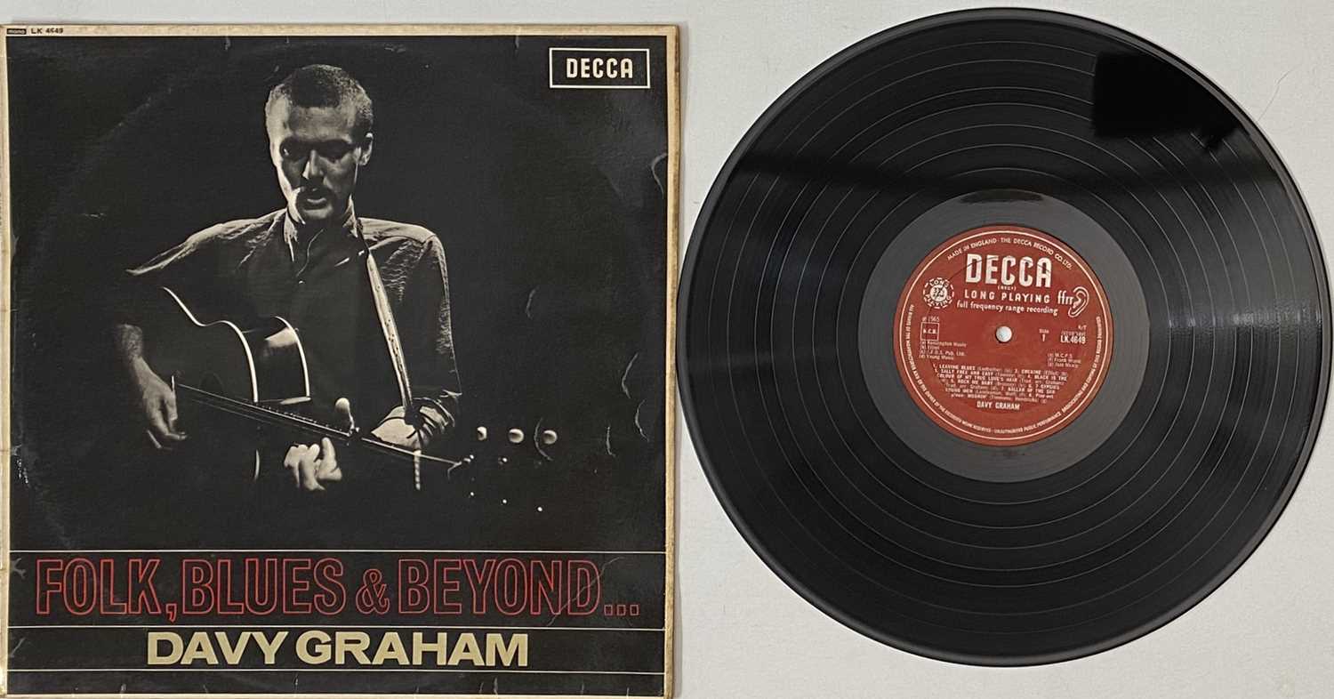 Lot 230 - DAVY GRAHAM - FOLK, BLUES & BEYOND LP