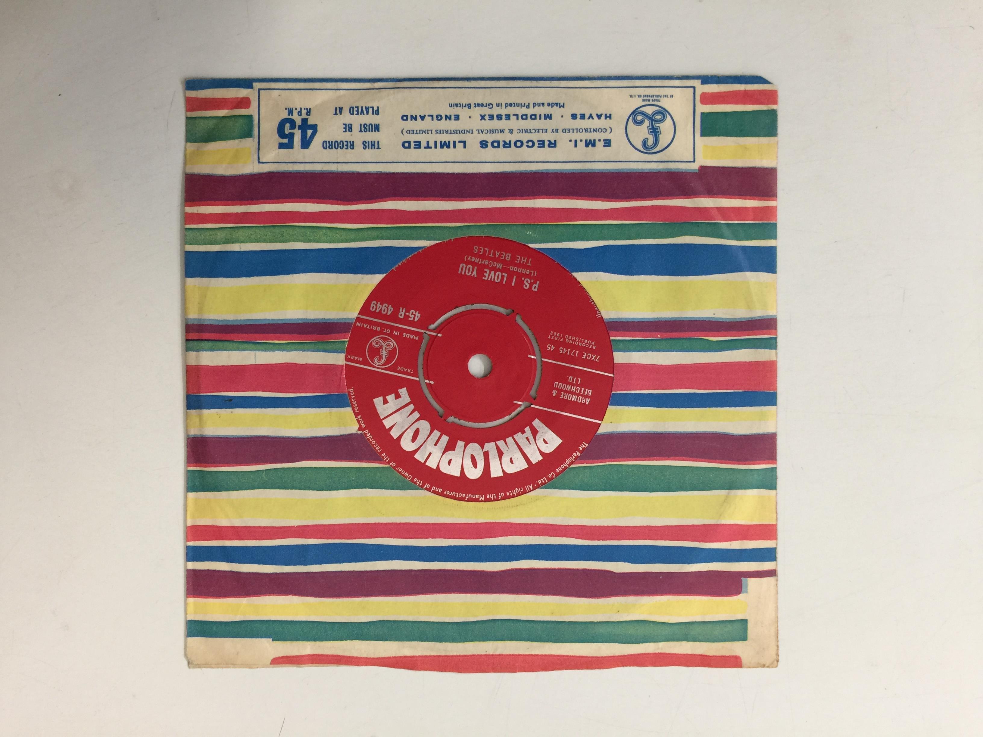 Lot 56 - THE BEATLES - LOVE ME DO 7" (ORIGINAL UK COPY