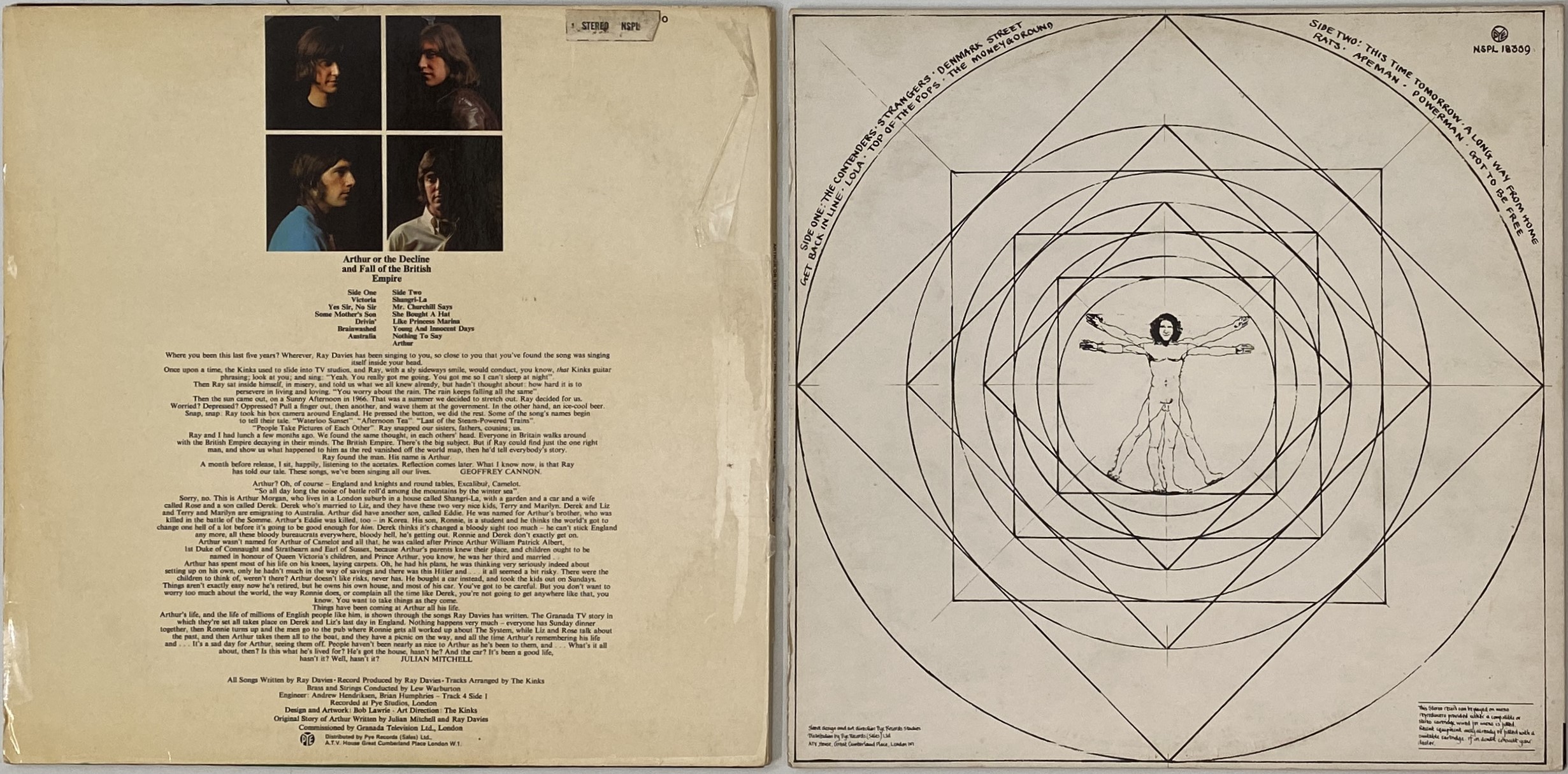 Lot 250 - THE KINKS - LP RARITIES PACK
