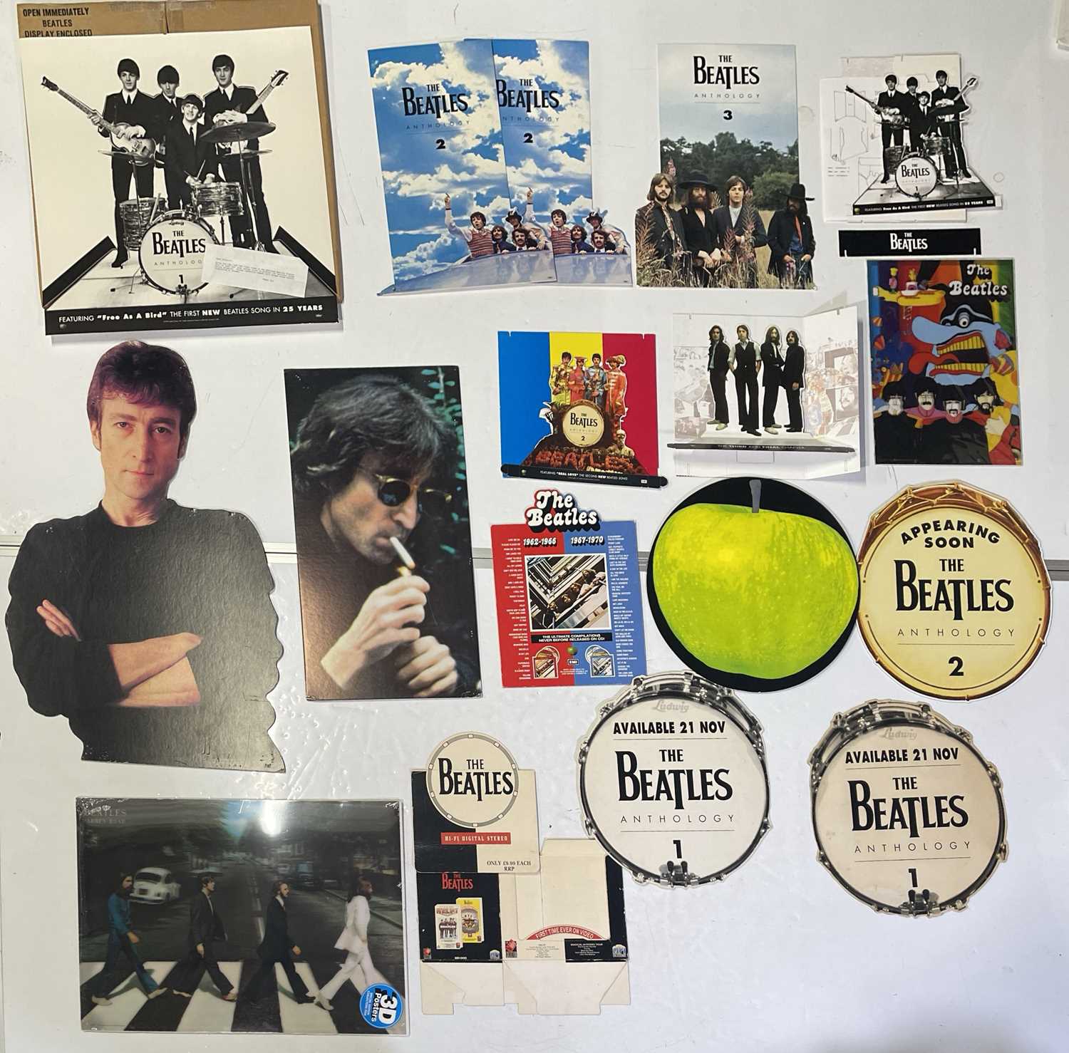 Lot 222 - THE BEATLES - COLLECTION OF ANTHOLOGY ERA