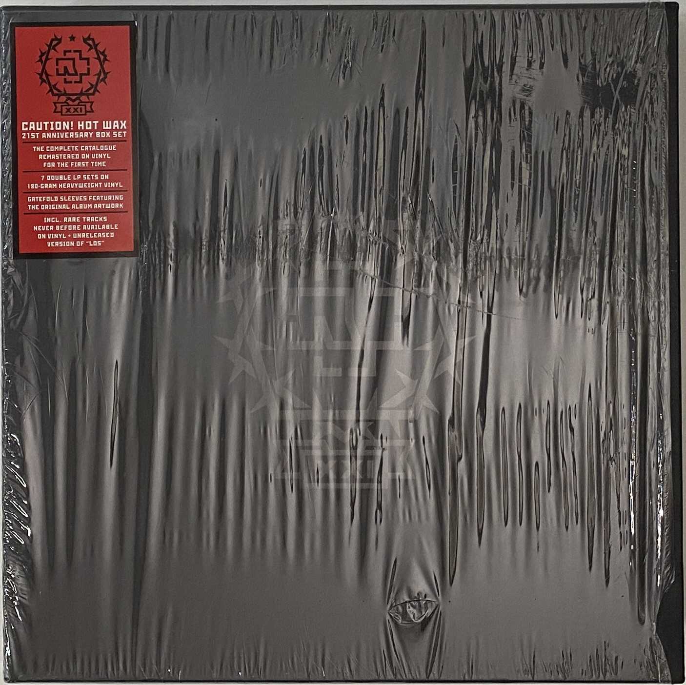 Lot 282 - RAMMSTEIN 21ST ANNIVERSARY BOX SET
