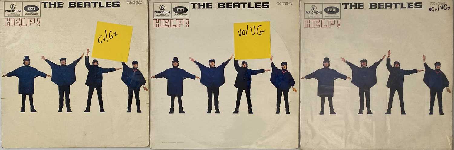 Lot 82 - THE BEATLES - HELP LP VARIANTS PACK