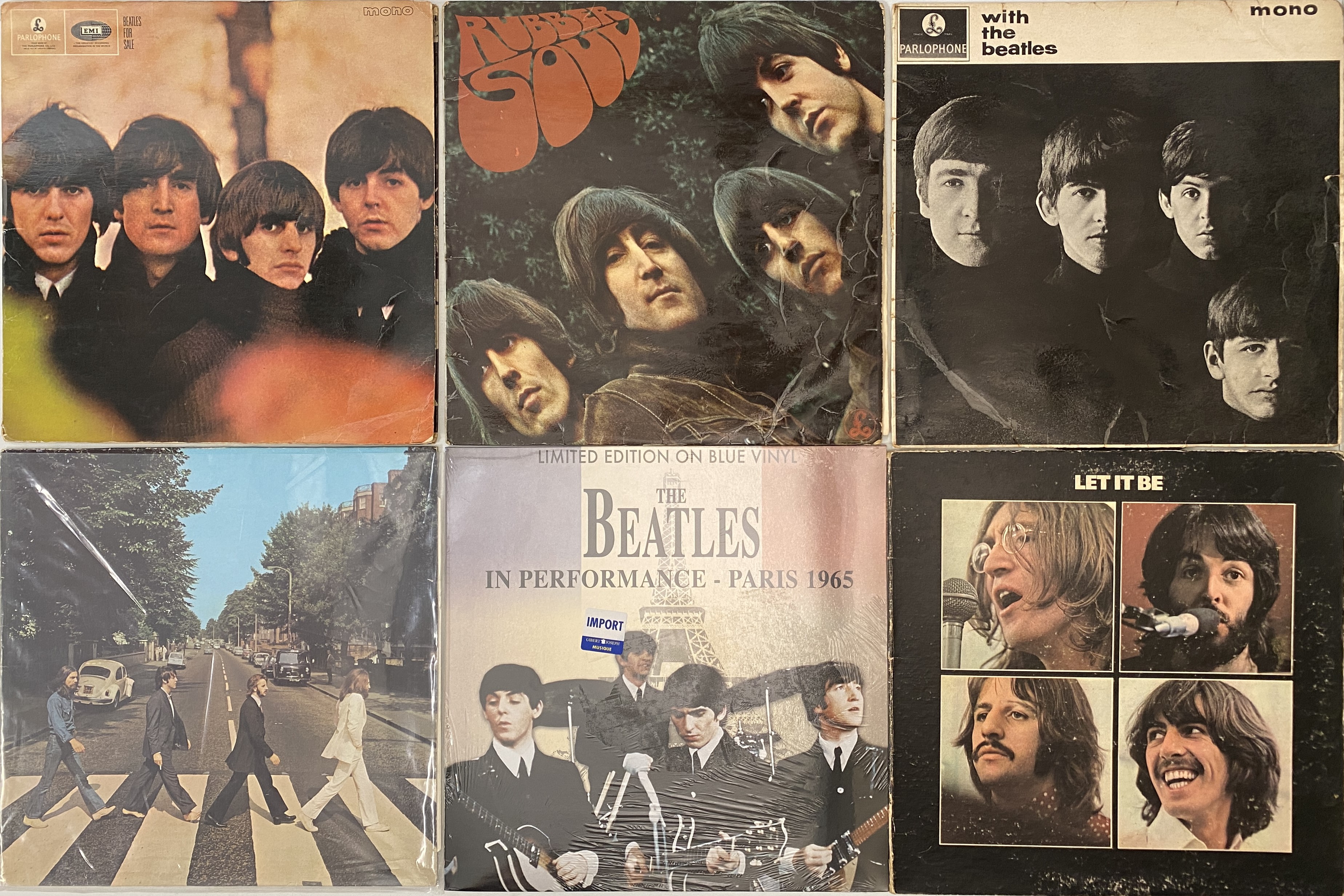 Lot 105 - THE BEATLES - LP COLLECTION (INC FROM