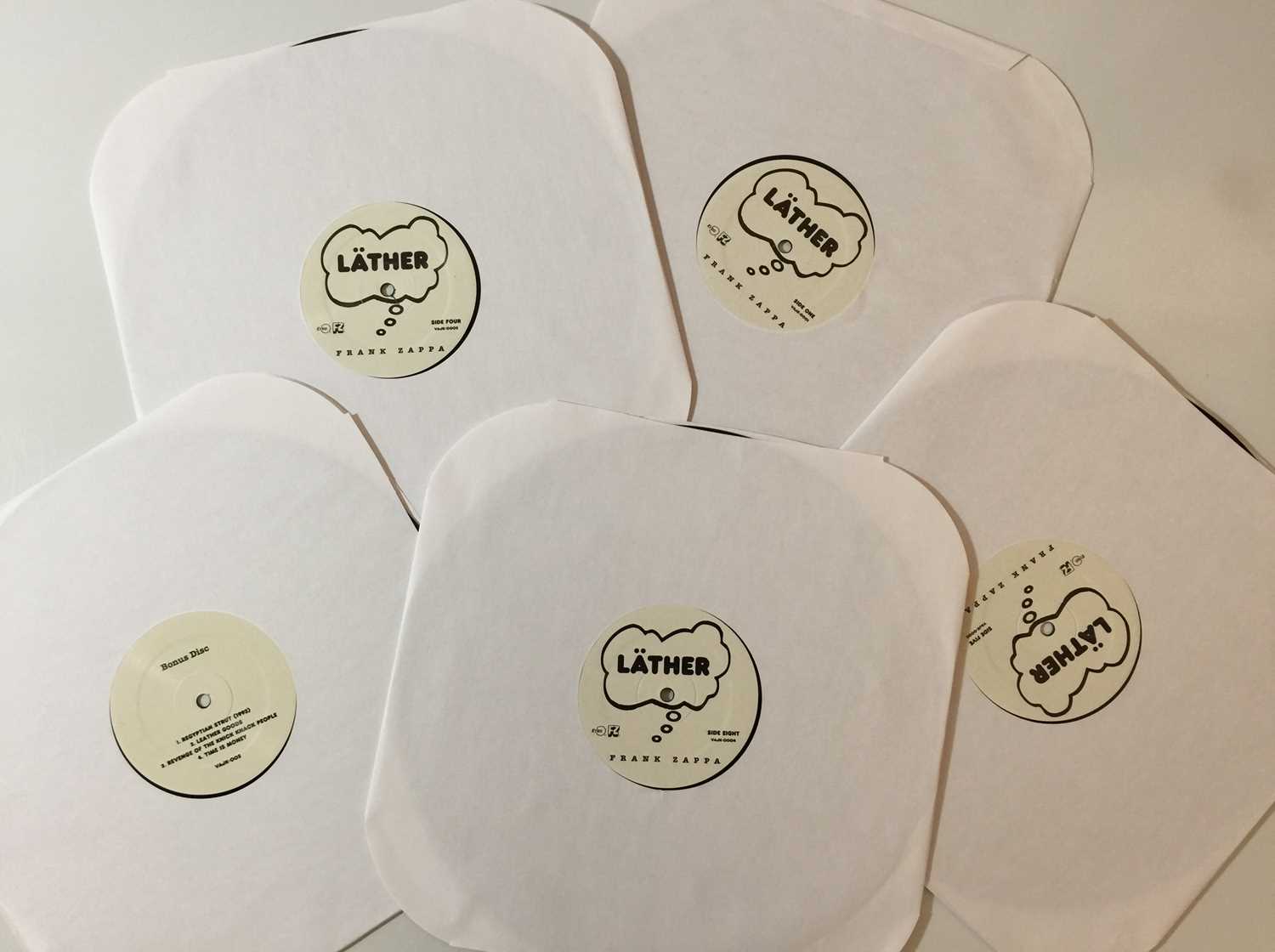 Lot 326 - Frank Zappa - Lather 4 LP Japanese Box-Set