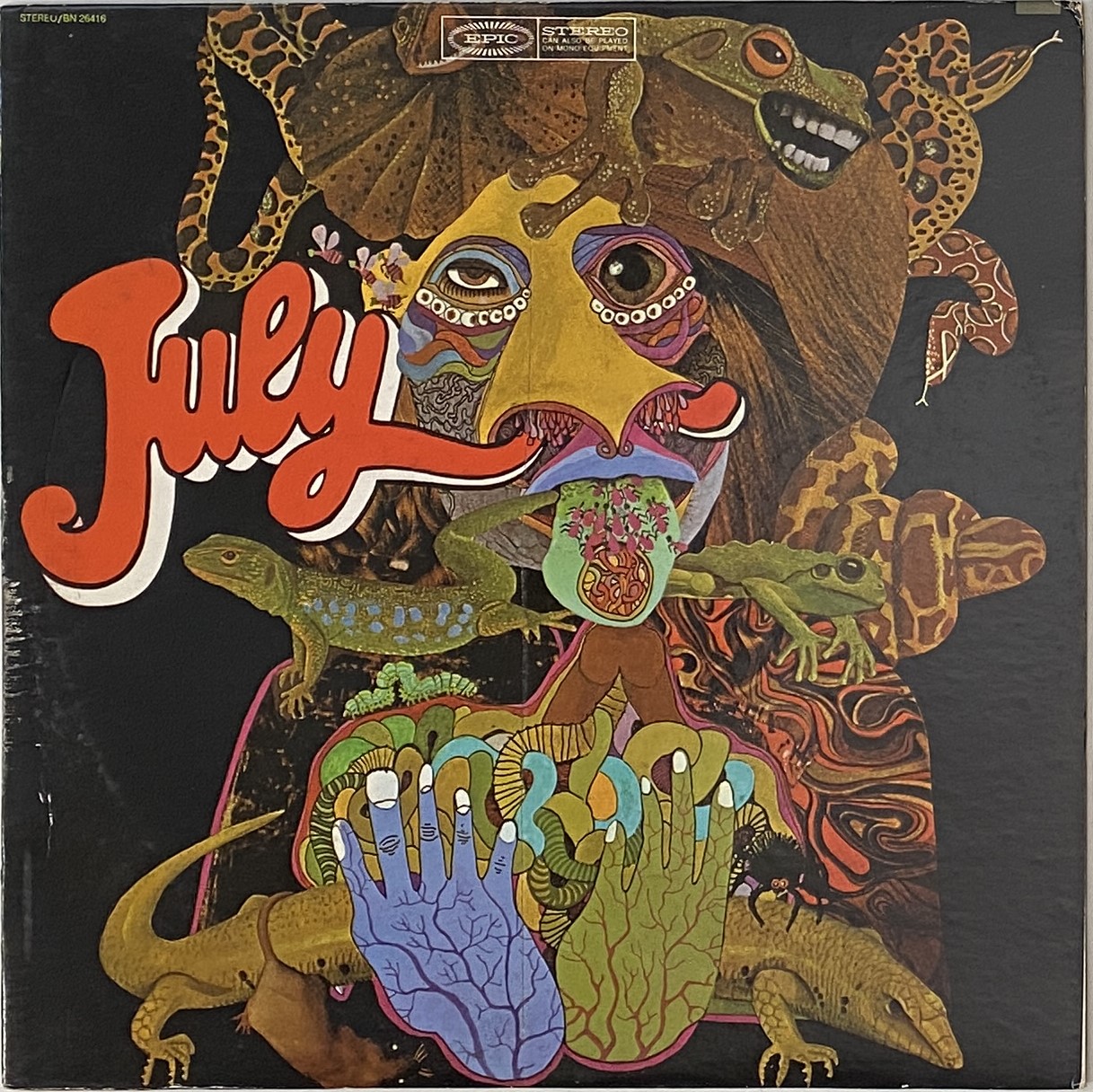 Lot 310 - JULY - JULY LP (US ORIGINAL - EPIC BN 26416).