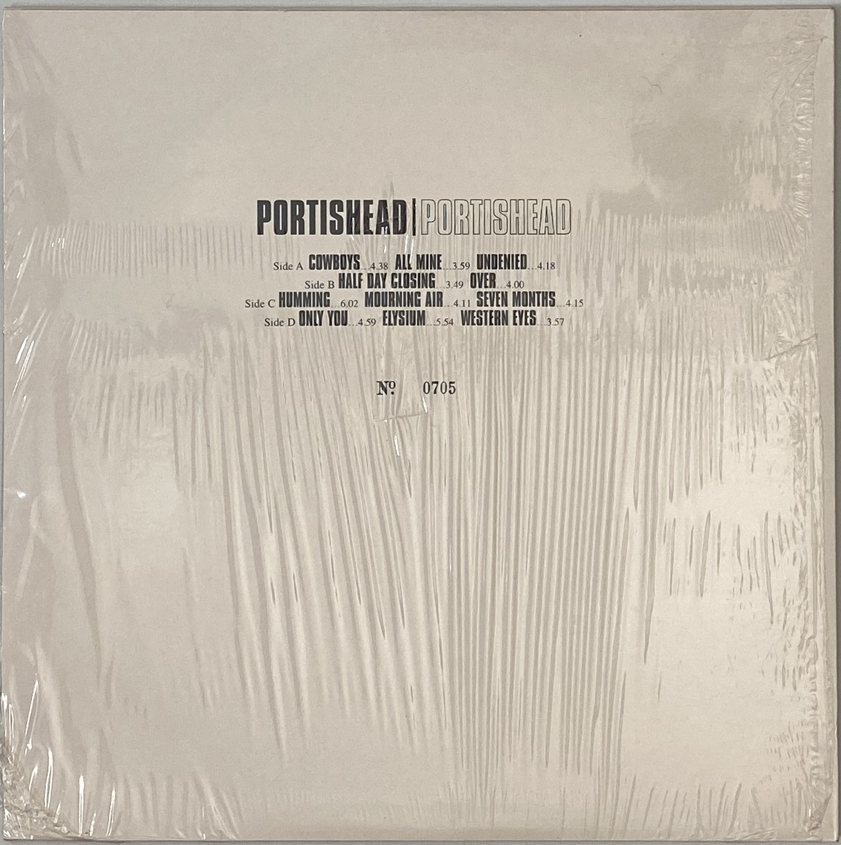 Lot 372 - PORTISHEAD - PORTISHEAD LP (NUMBERED UK