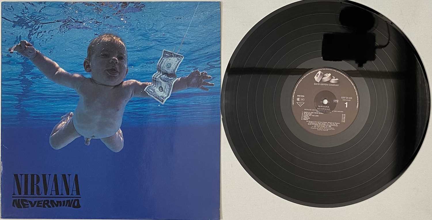 Lot 374 - NIRVANA - NEVERMIND LP (ORIGINAL EU PRESSING