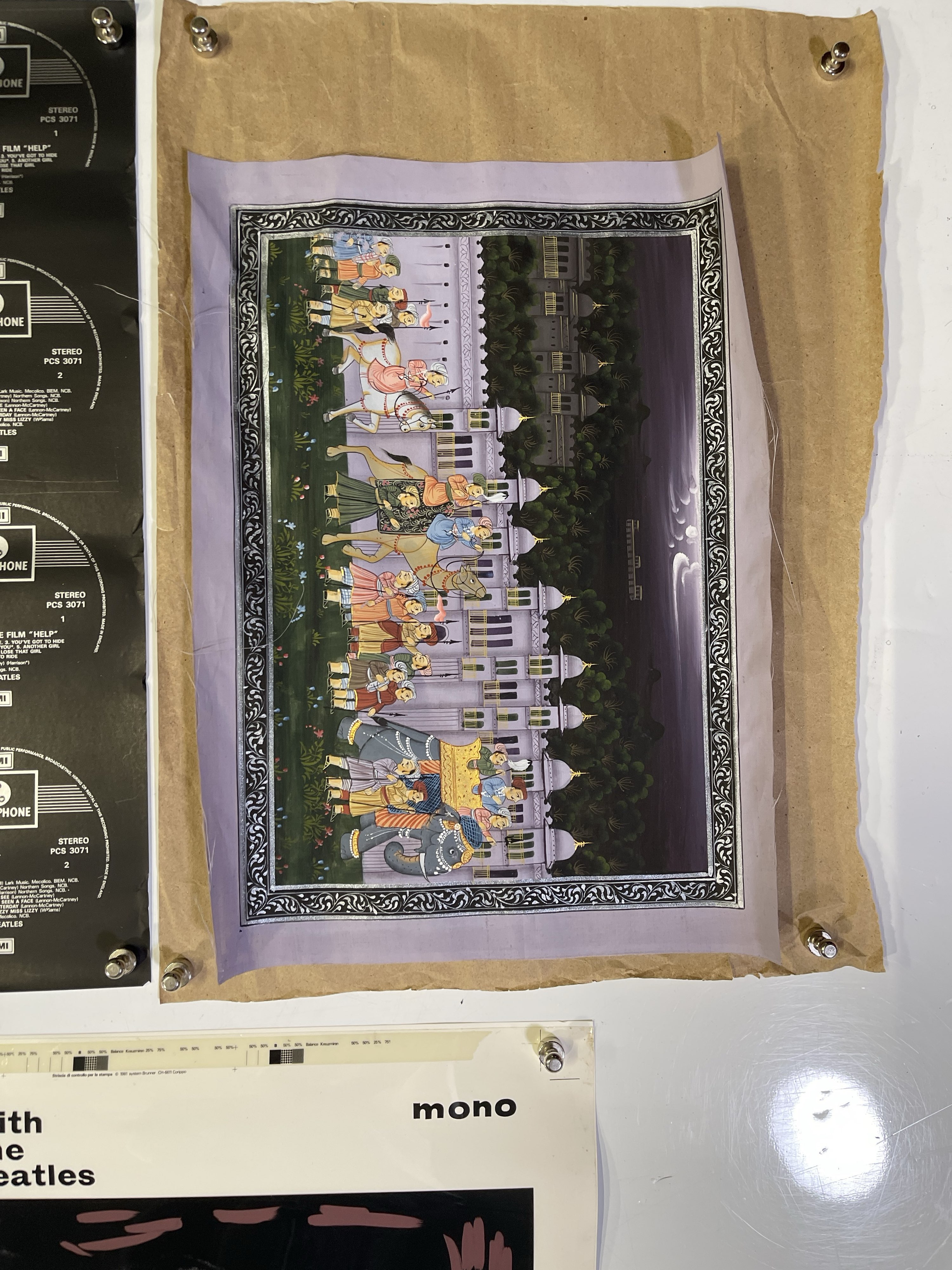 Lot 228 - THE BEATLES - PROOF PRINTS / ARTWORK.
