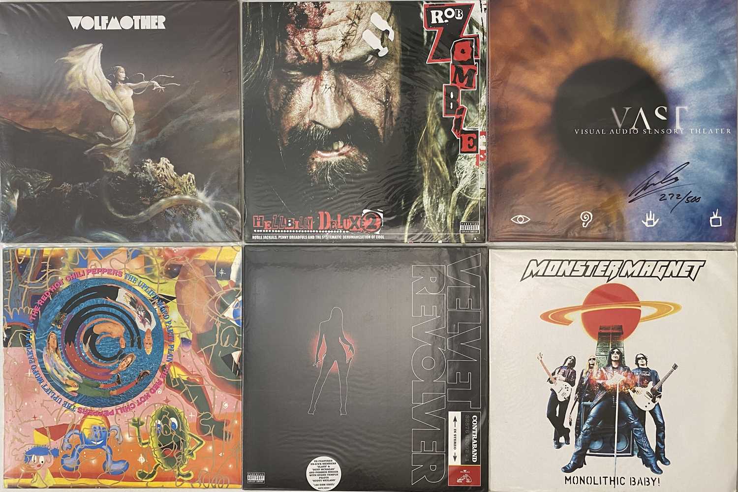 Lot 297 - METAL, HARD ROCK, PSYCHEDELIC ROCK AND