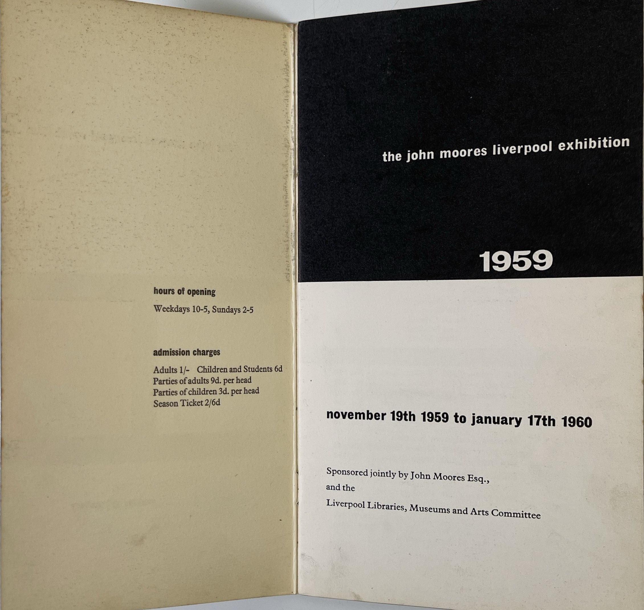 Lot 391 - STUART SUTCLIFFE - ORIGINAL 1959 WALKER ART