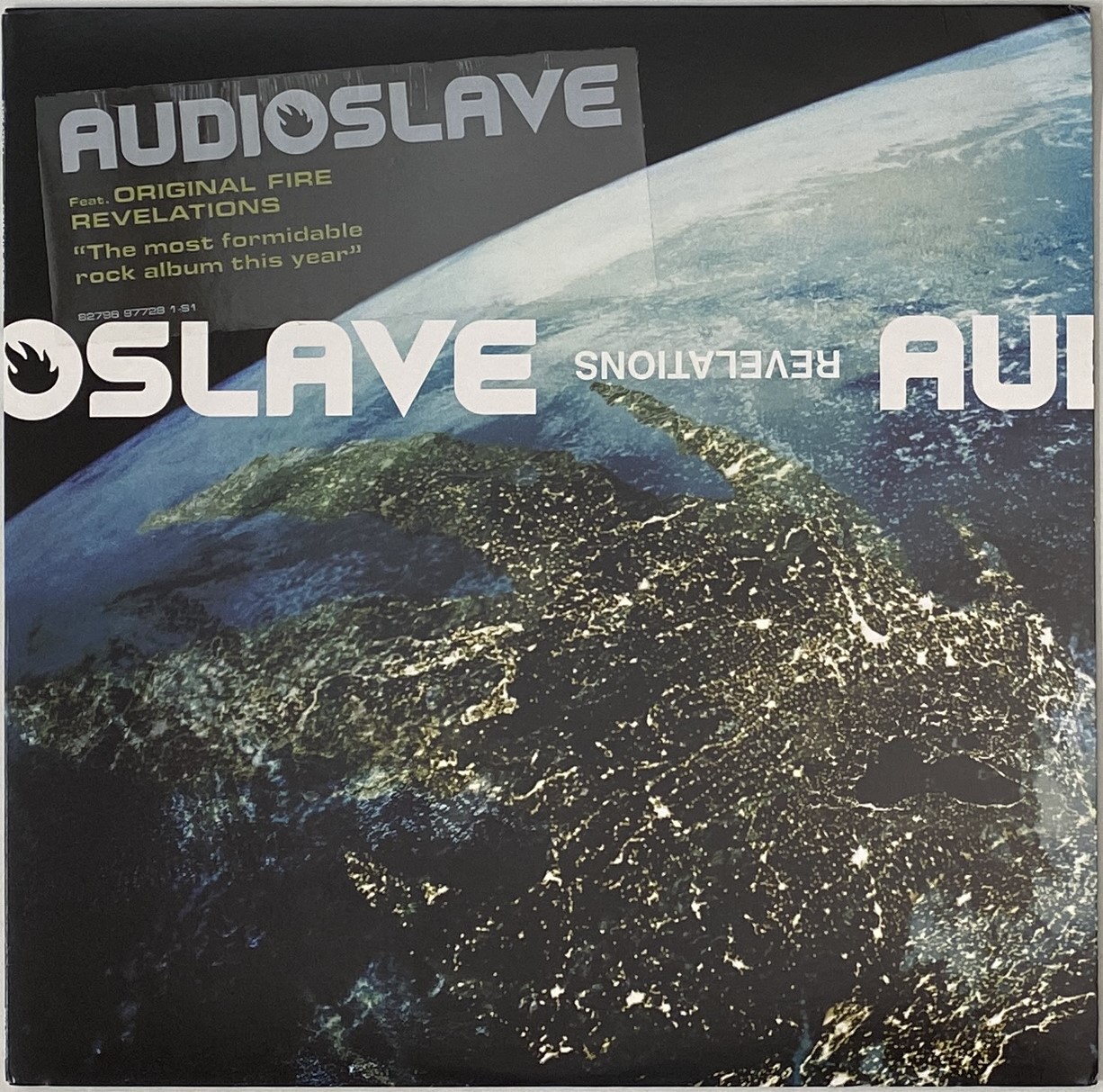 Lot 438 - AUDIOSLAVE - REVELATIONS LP (US CLEAR VINYL