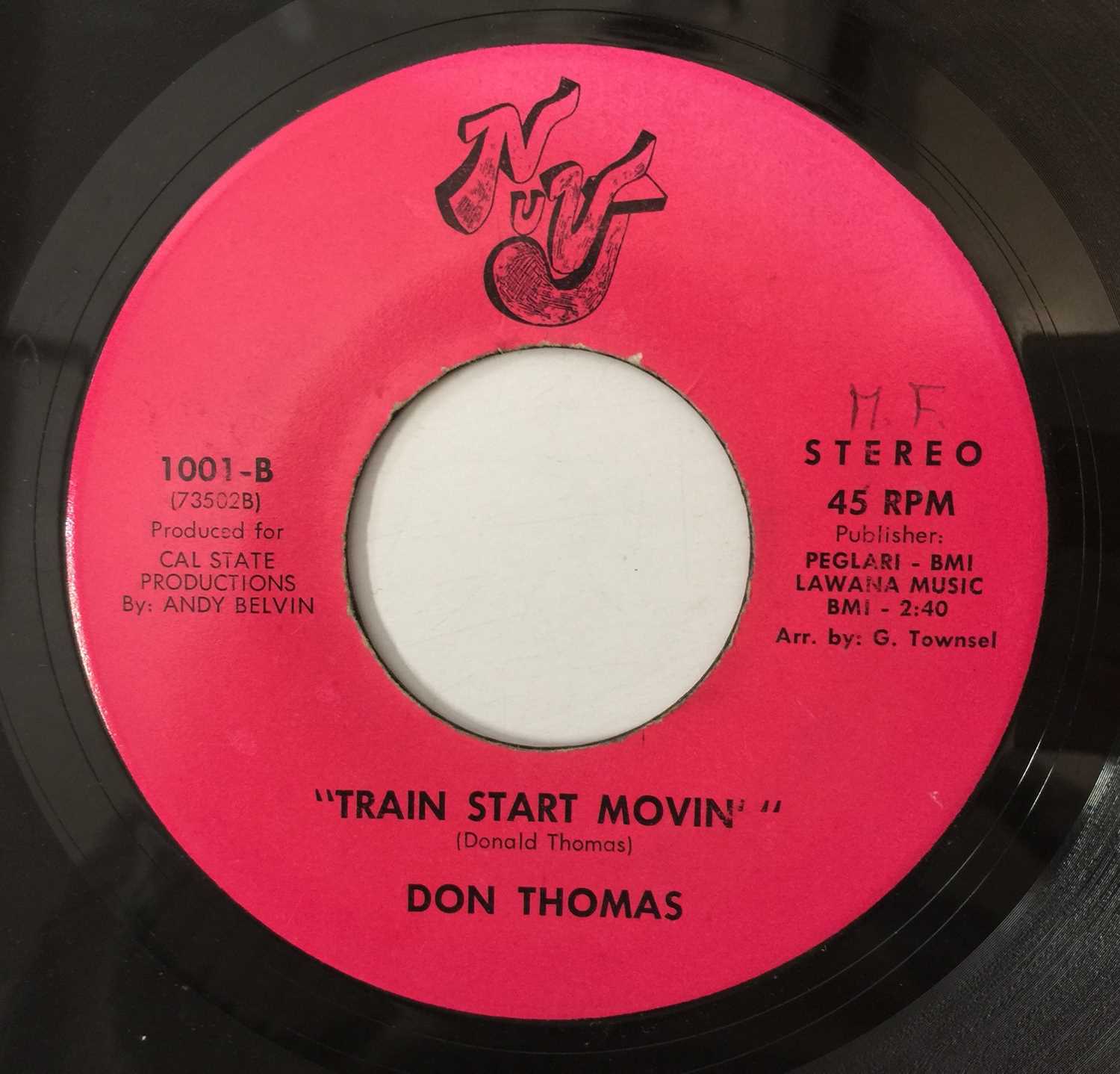 Lot 520 - DON THOMAS - COME ON TRAIN C/W TRAIN START