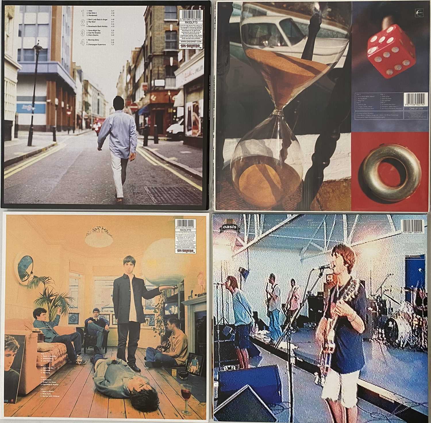 Lot 426 - OASIS LP COLLECTION