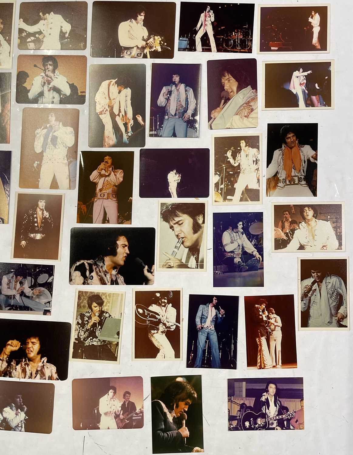 Lot 394 - ELVIS PRESLEY - 1970S CONCERT PHOTOS.