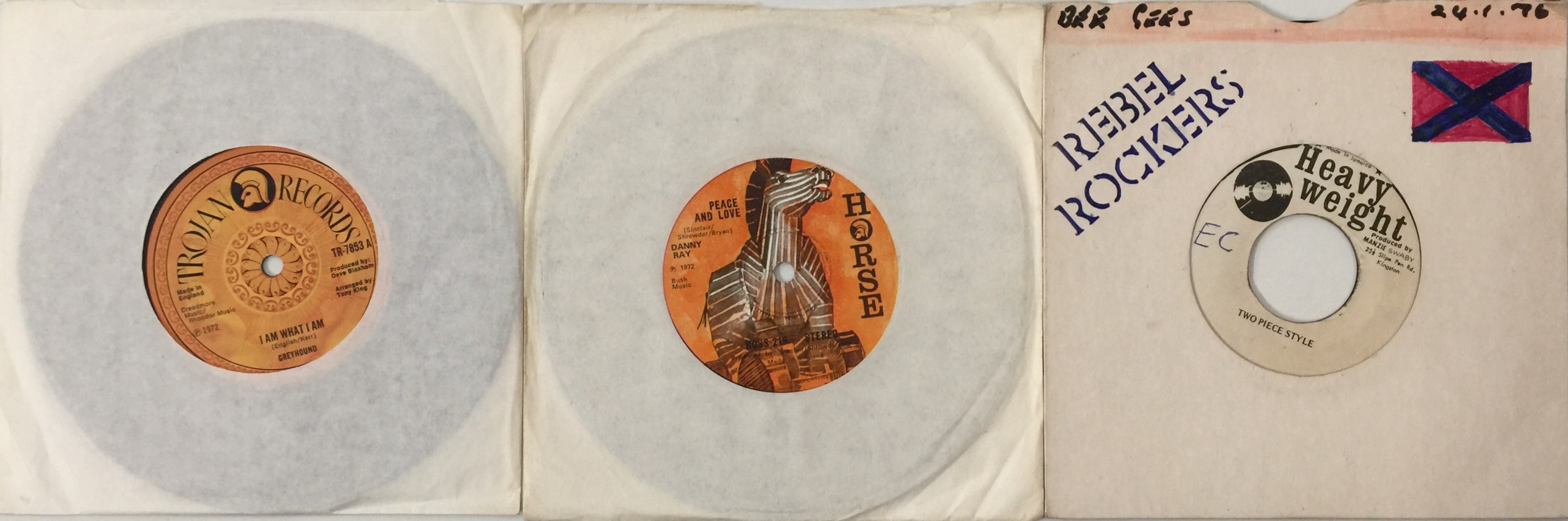 Lot 529 - TROJAN RECORDS AND RELATED 7" COLLECTION
