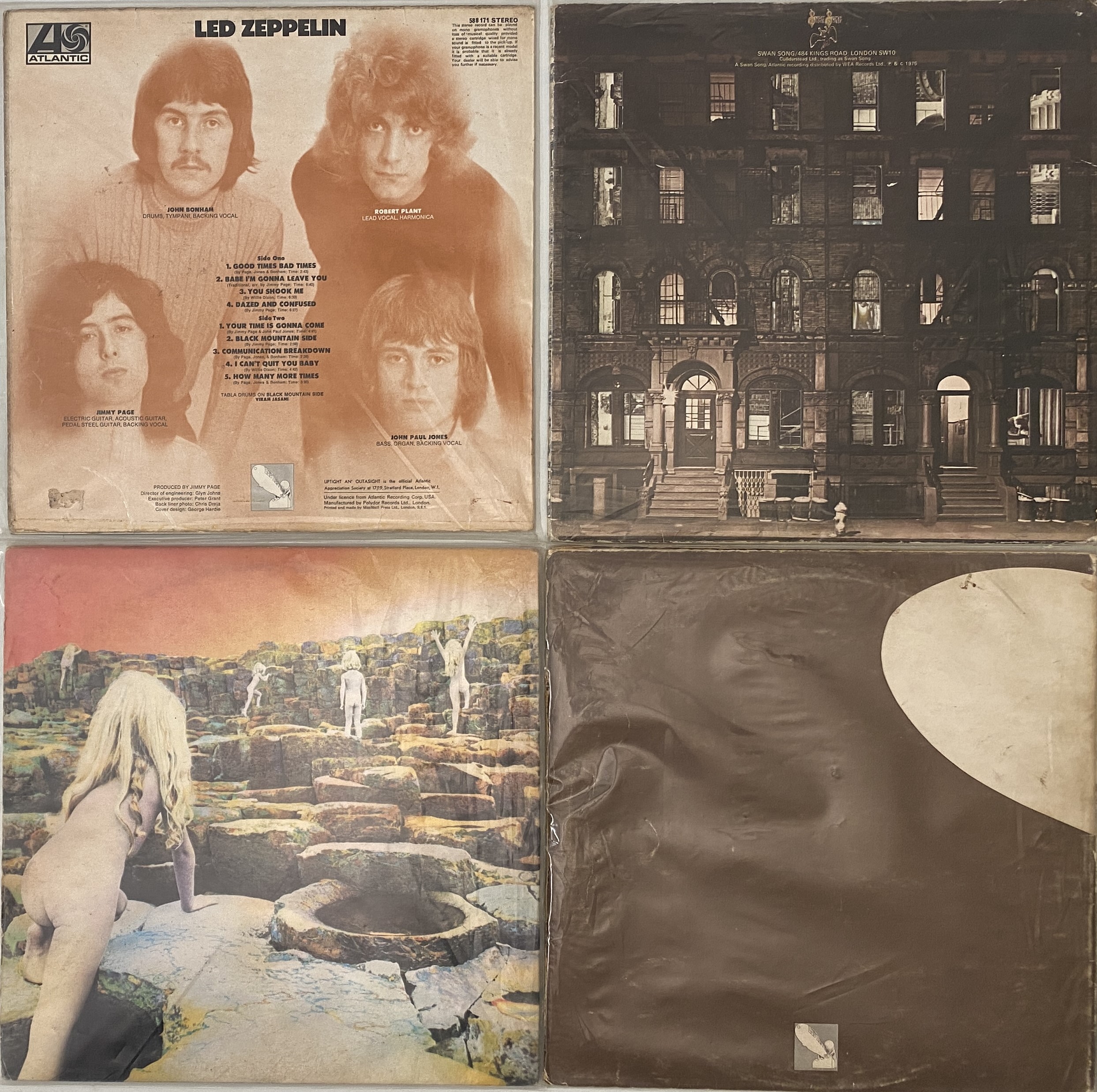 Lot 365 - LED ZEPPELIN - LP PACK