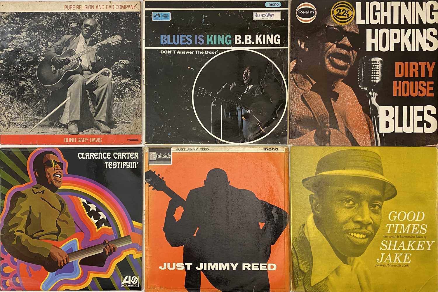 Lot 550 - BLUES AND R&B LP COLLECTION