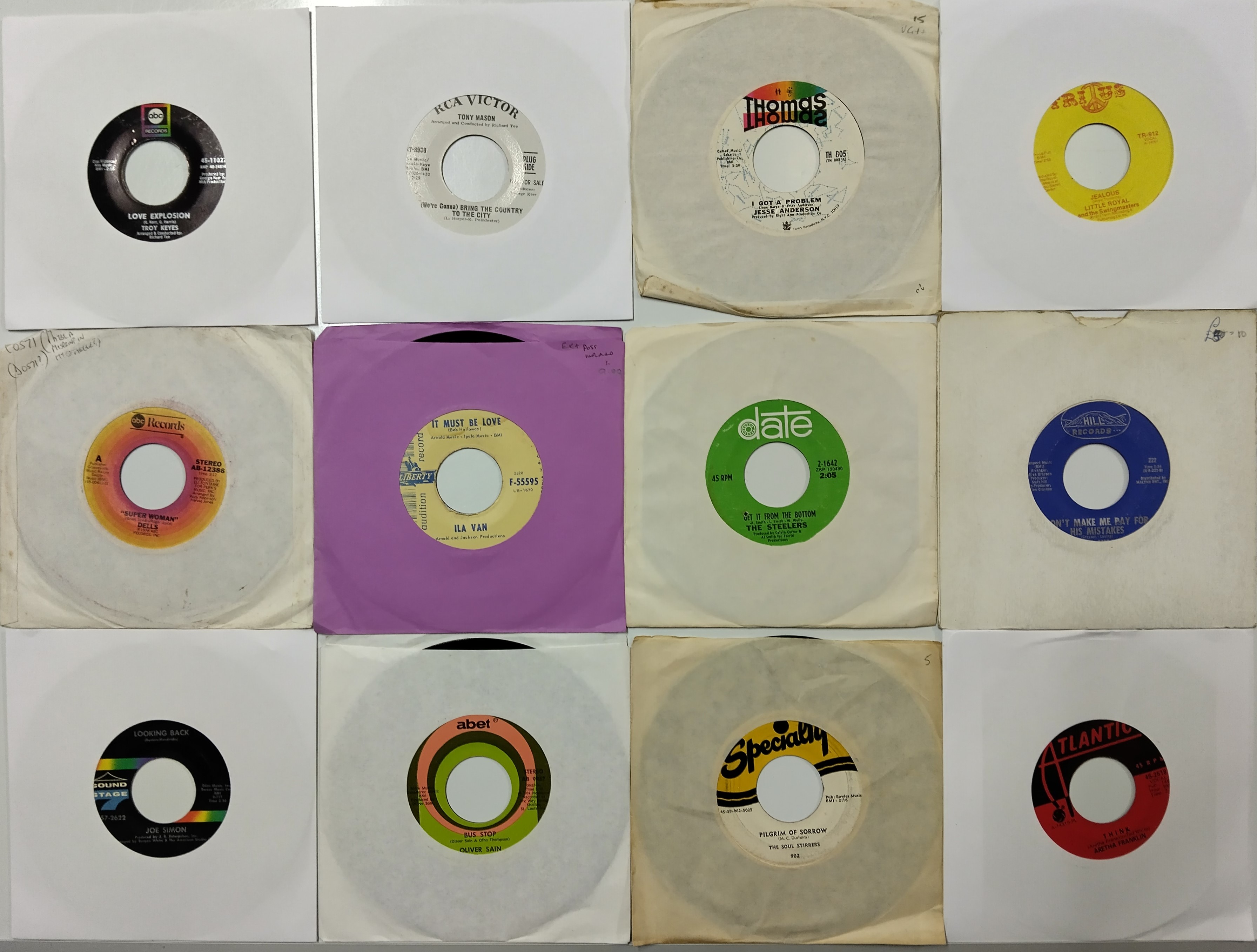 Lot 558 - US ORIGINAL 60S AND 70S SOUL 7" COLLECTION