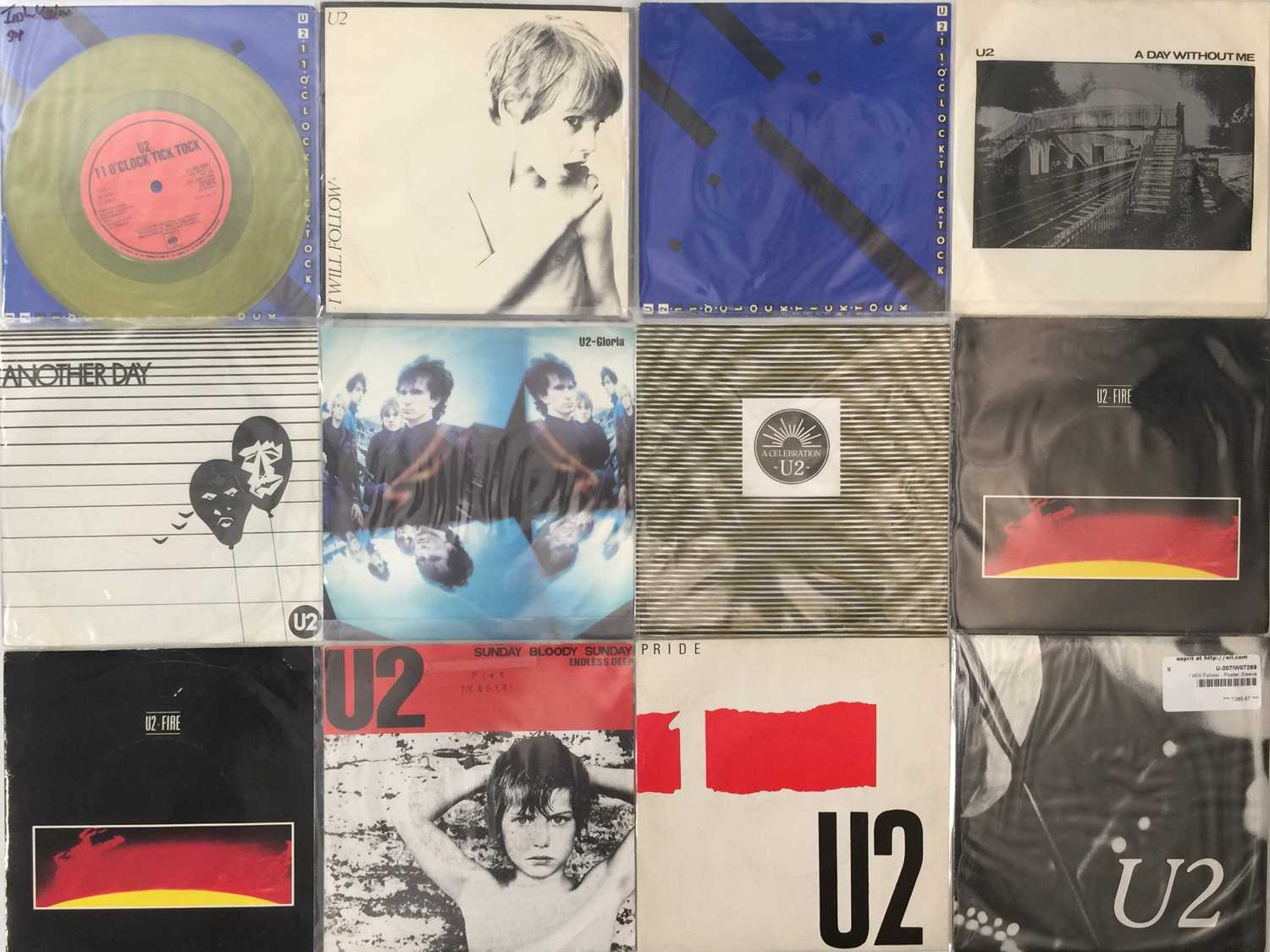 Lot 504 - U2 - EARLY RELEASES / JUKEBOX - 7"