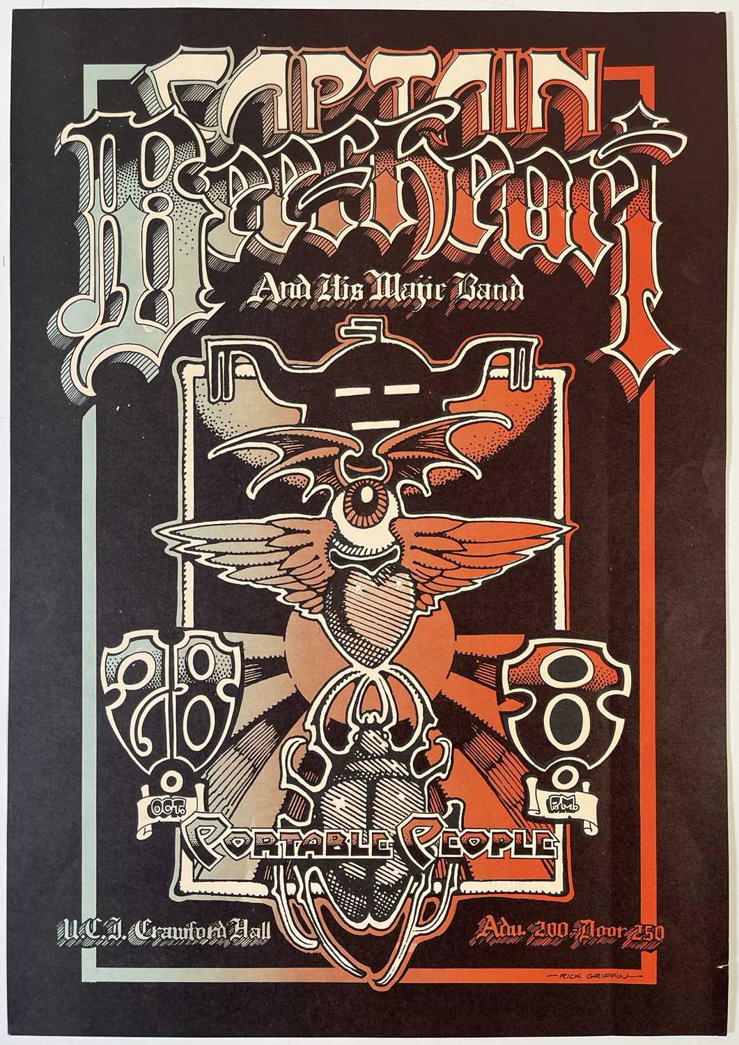 Lot 170 - CAPTAIN BEEFHEART - ORIGINAL RICK GRIFFIN