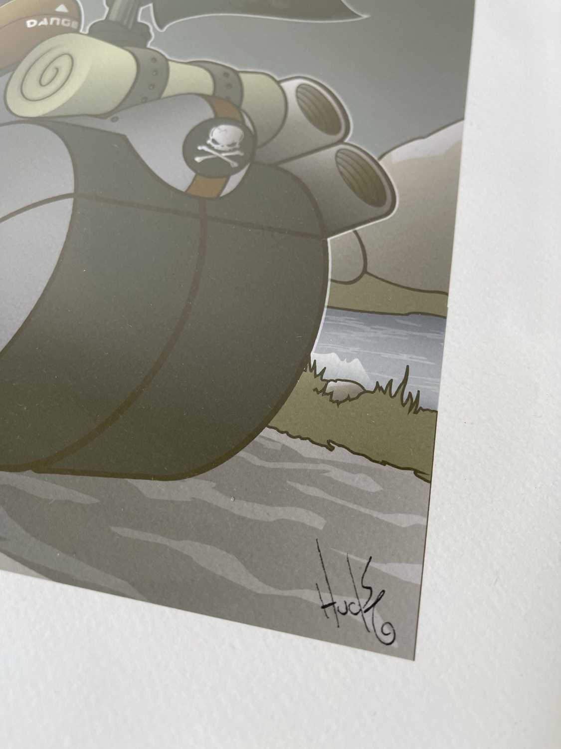 Lot 243003 - HUCK GEE - LIMITED EDITION PRINT.