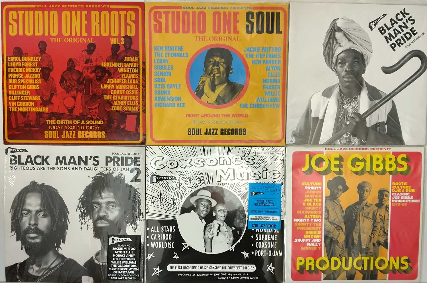 Lot 617 - REGGAE - SOUL JAZZ RECORDS COMPILATION LP